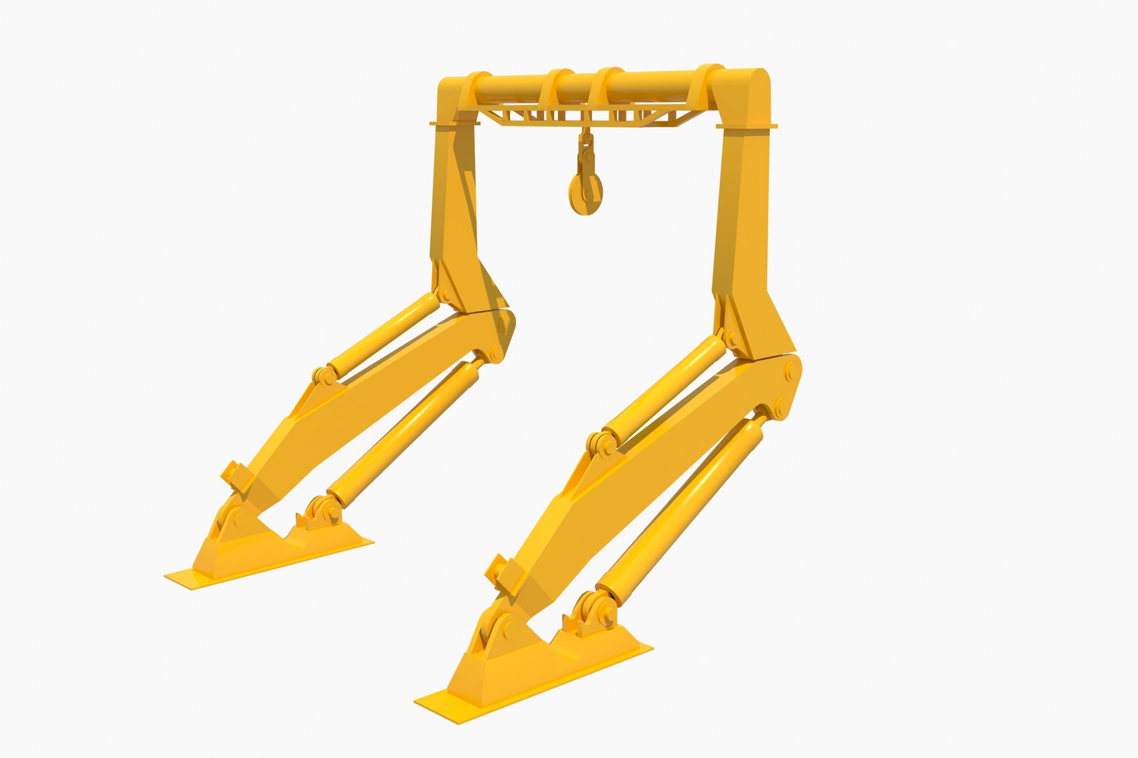 U-frame Crane 3D Model - TurboSquid 2156784
