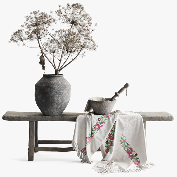 Set rustic style 3D model - TurboSquid 1698734