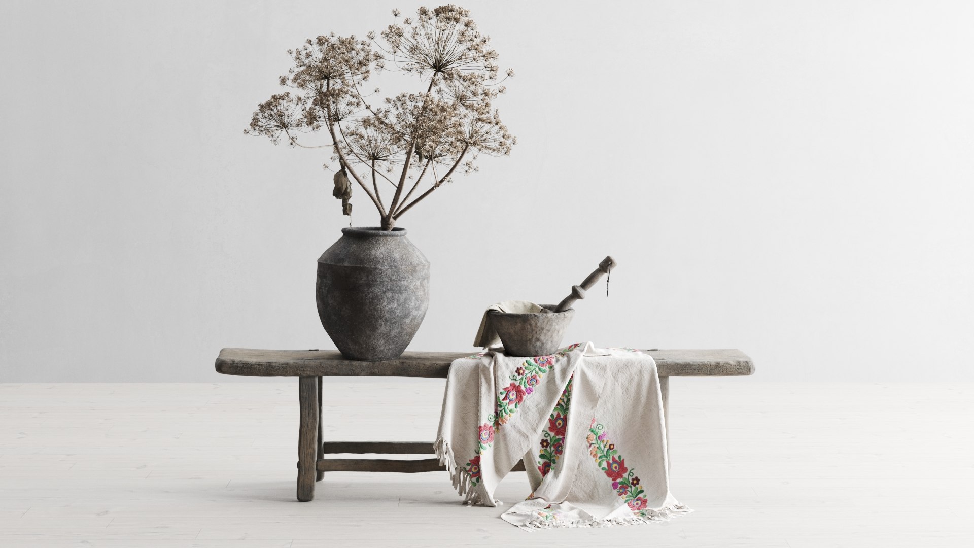 Set Rustic Style 3D Model - TurboSquid 1698734