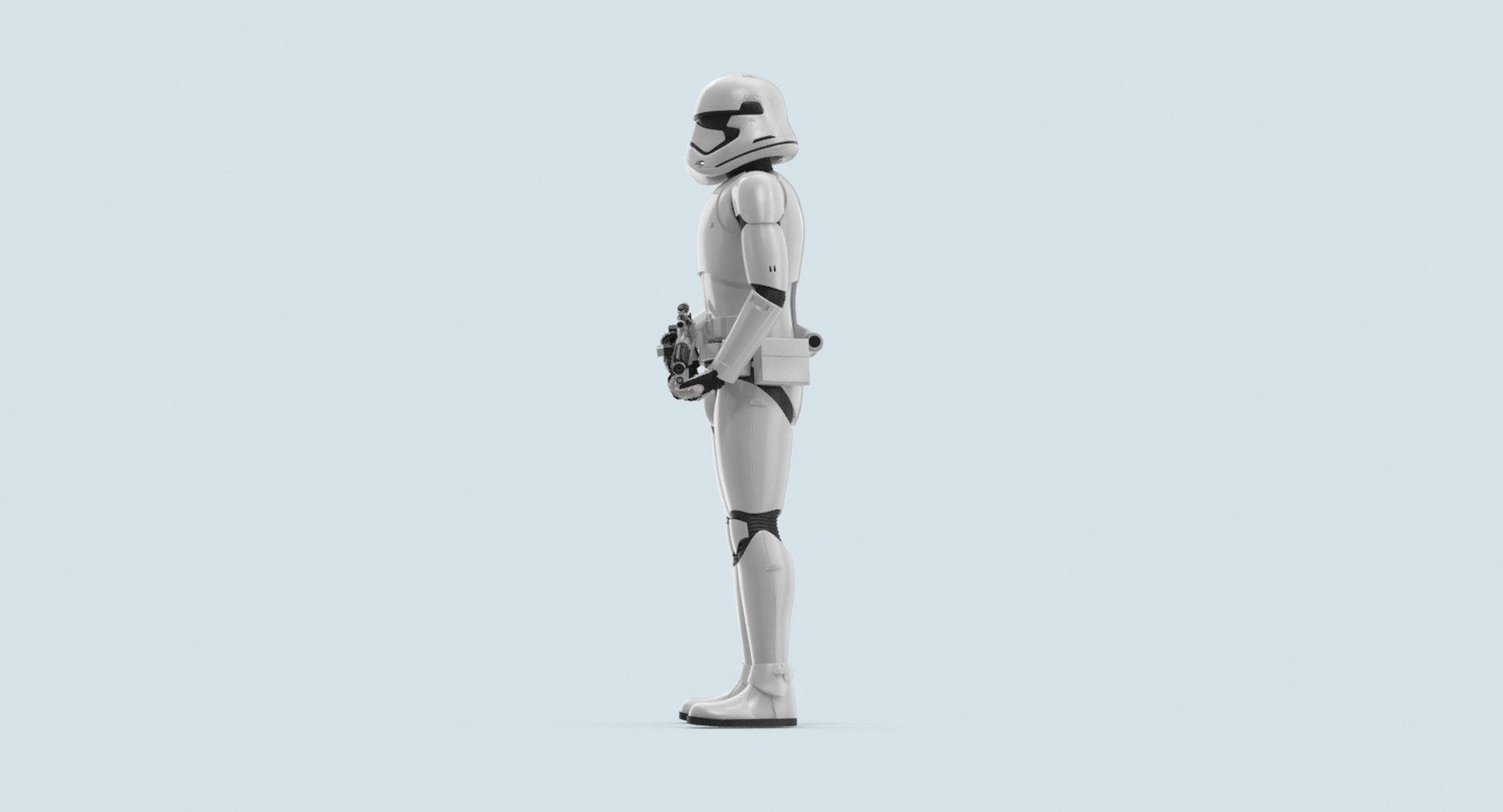 3d Model Of Standing Stormtrooper