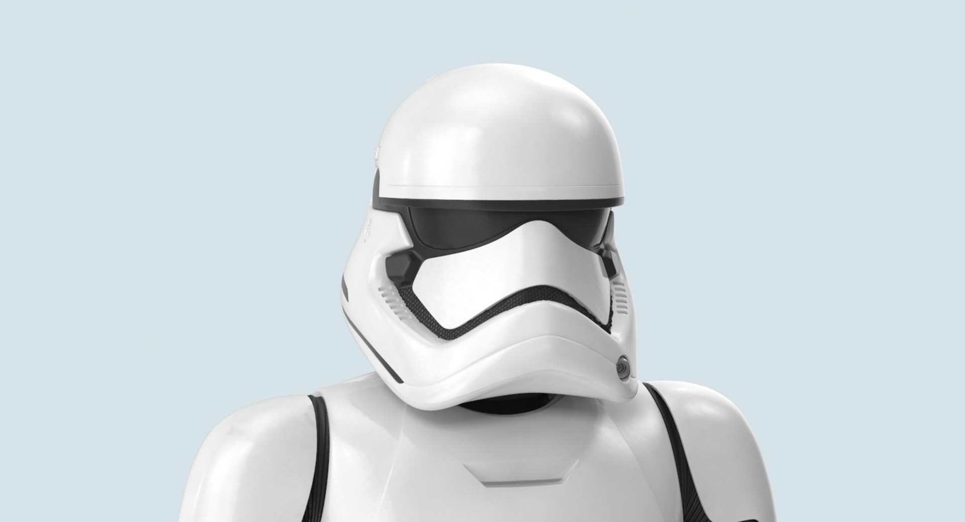 3d Model Of Standing Stormtrooper