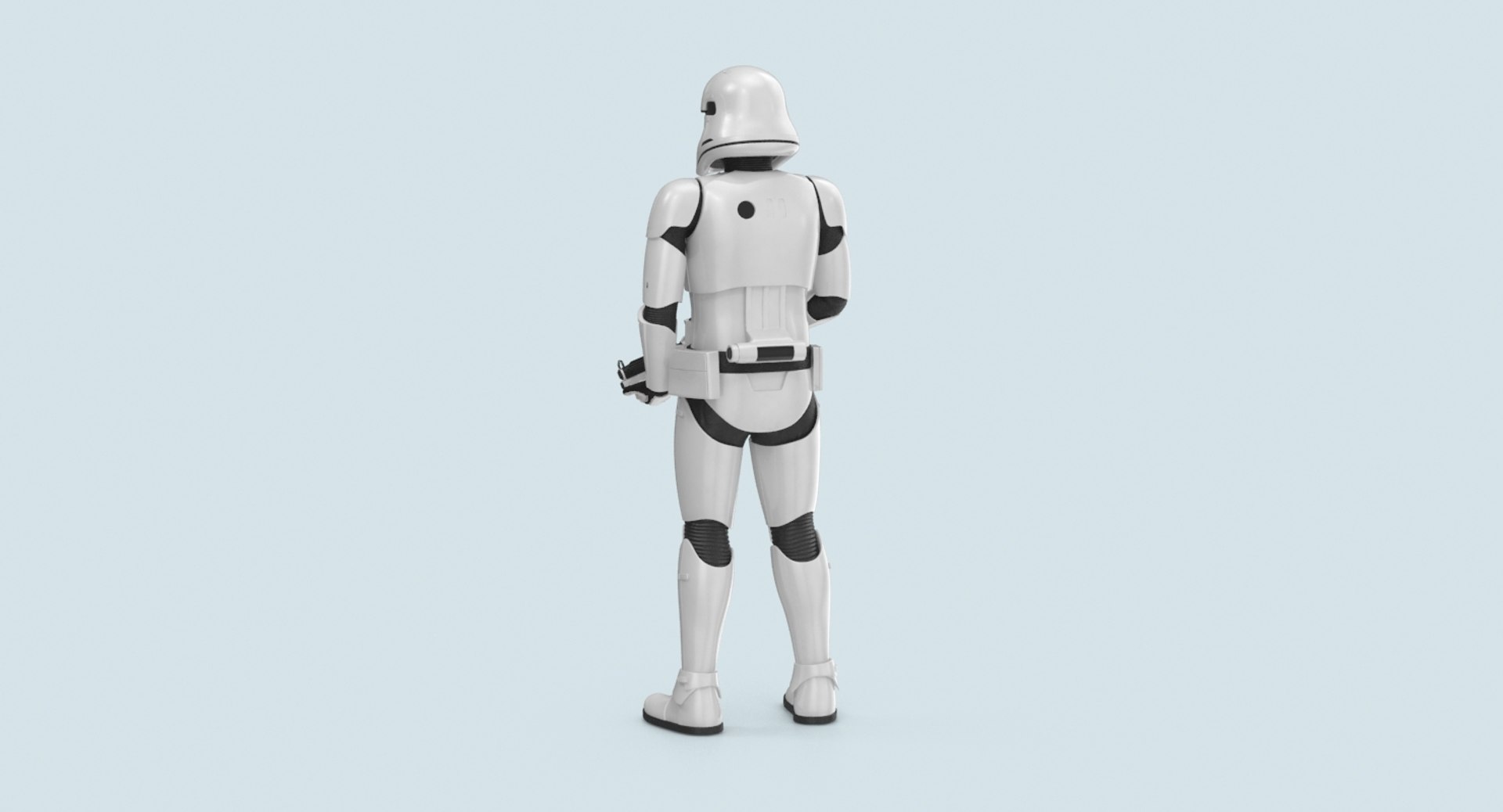 3d Model Of Standing Stormtrooper