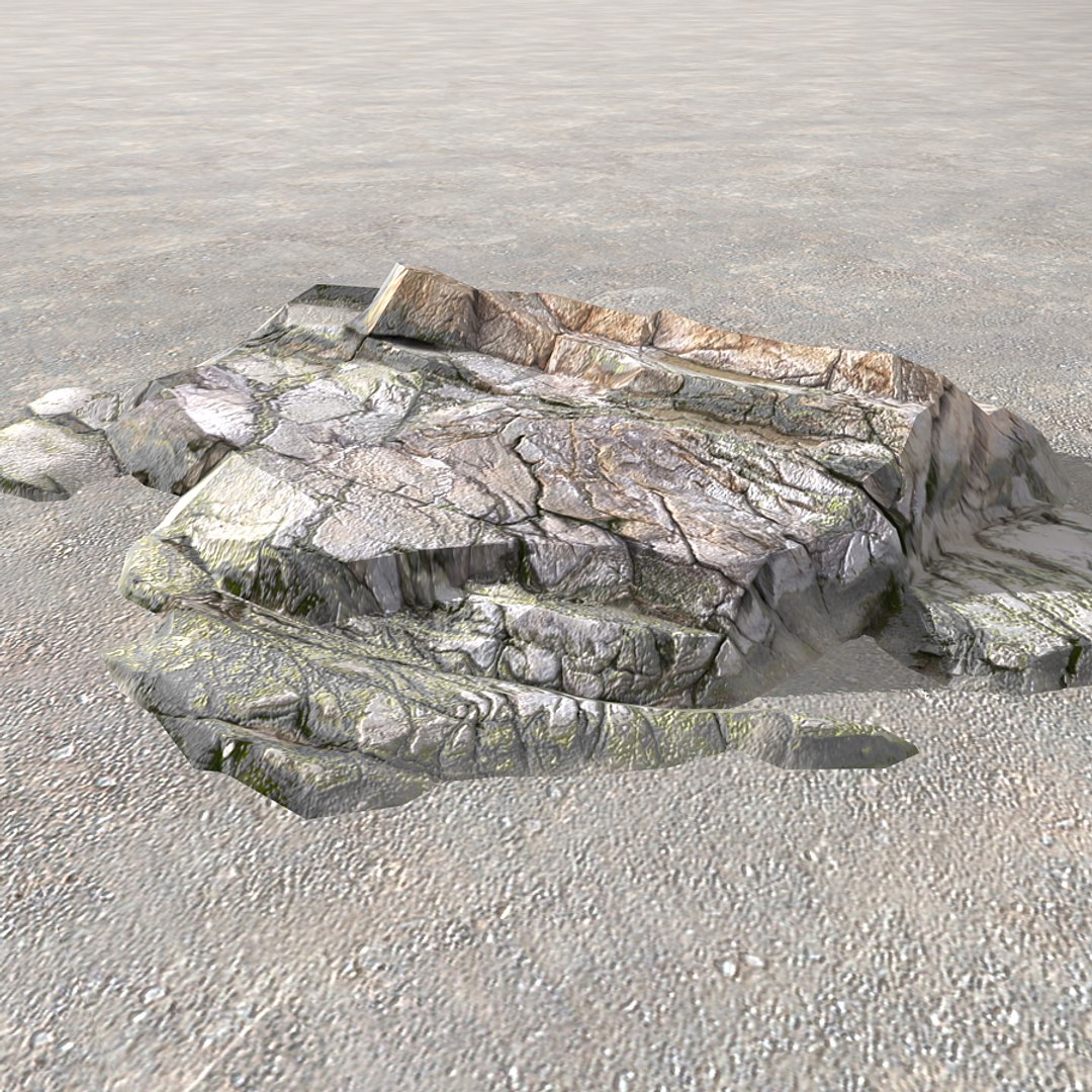 stone rock 3d model