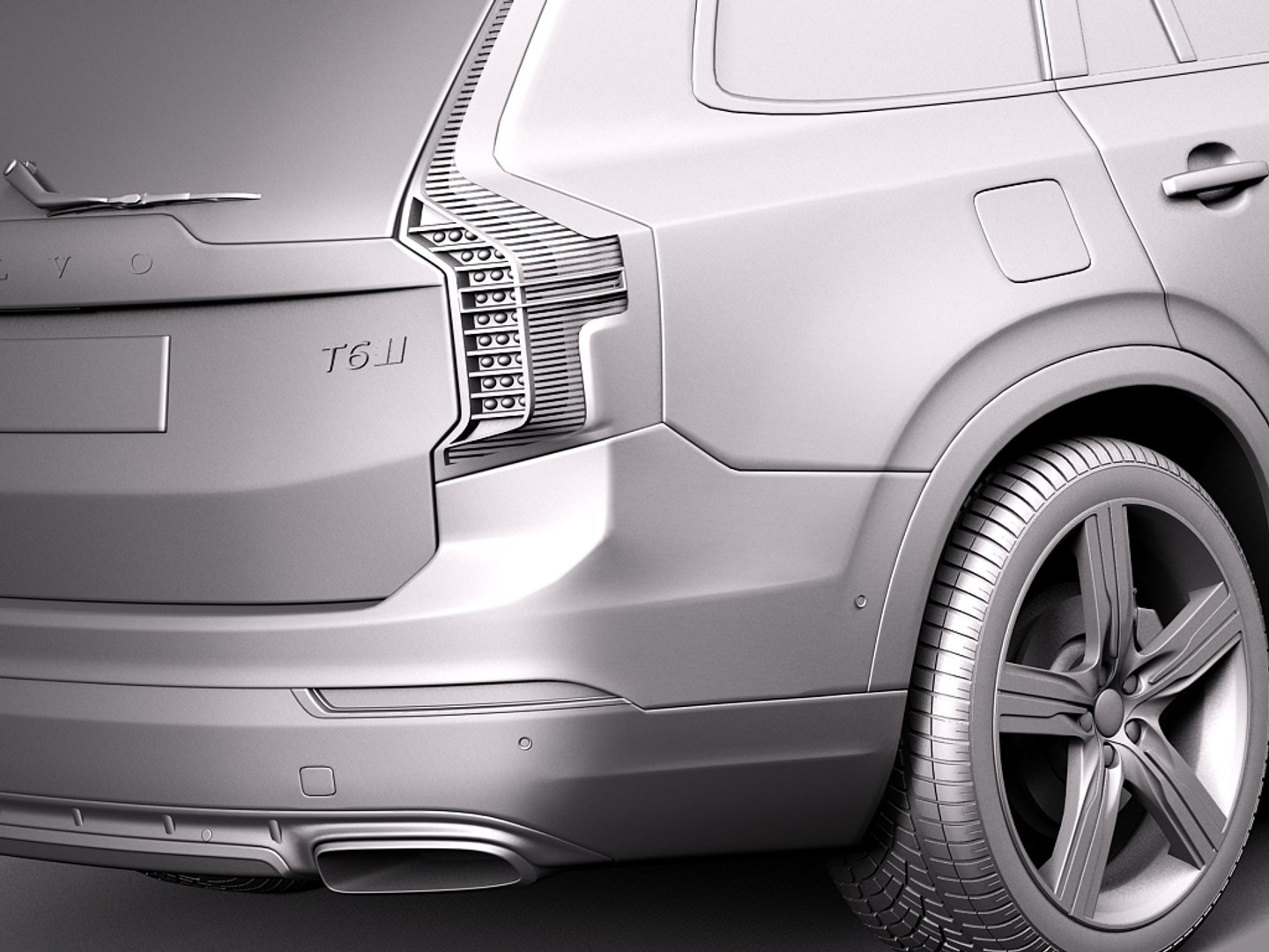 2015 xc90 r-design 3d model