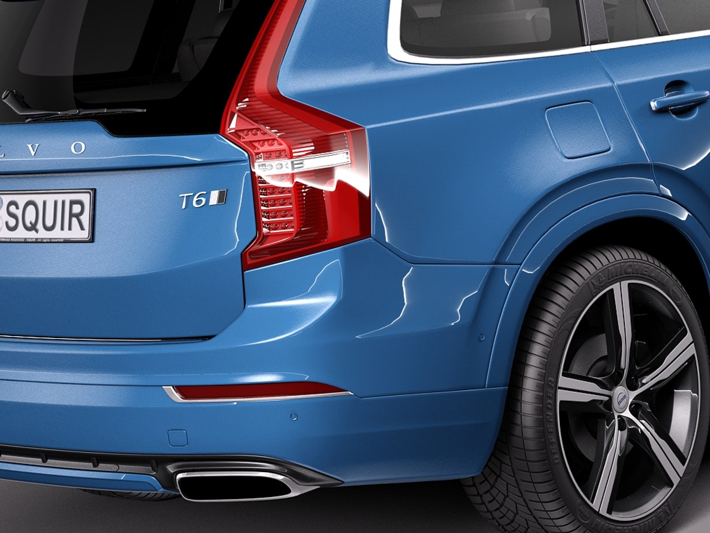 2015 xc90 r-design 3d model
