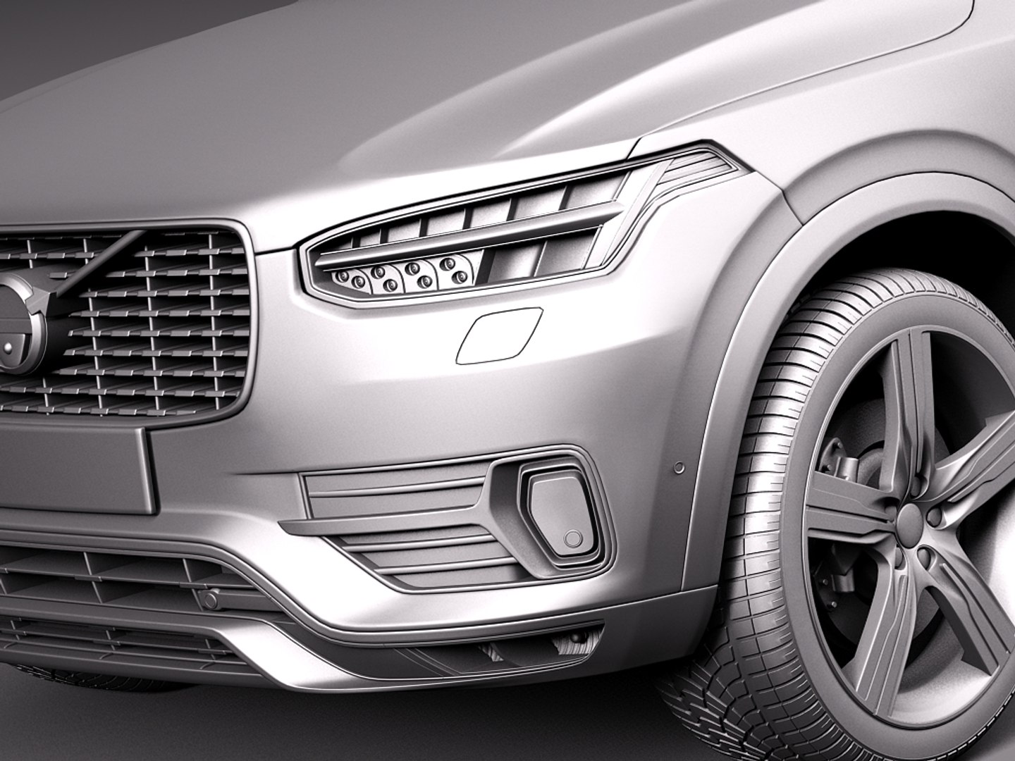 2015 xc90 r-design 3d model
