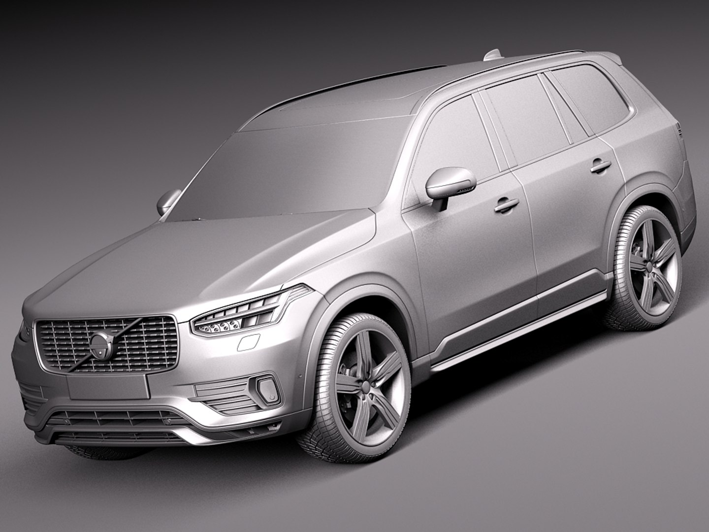 2015 xc90 r-design 3d model