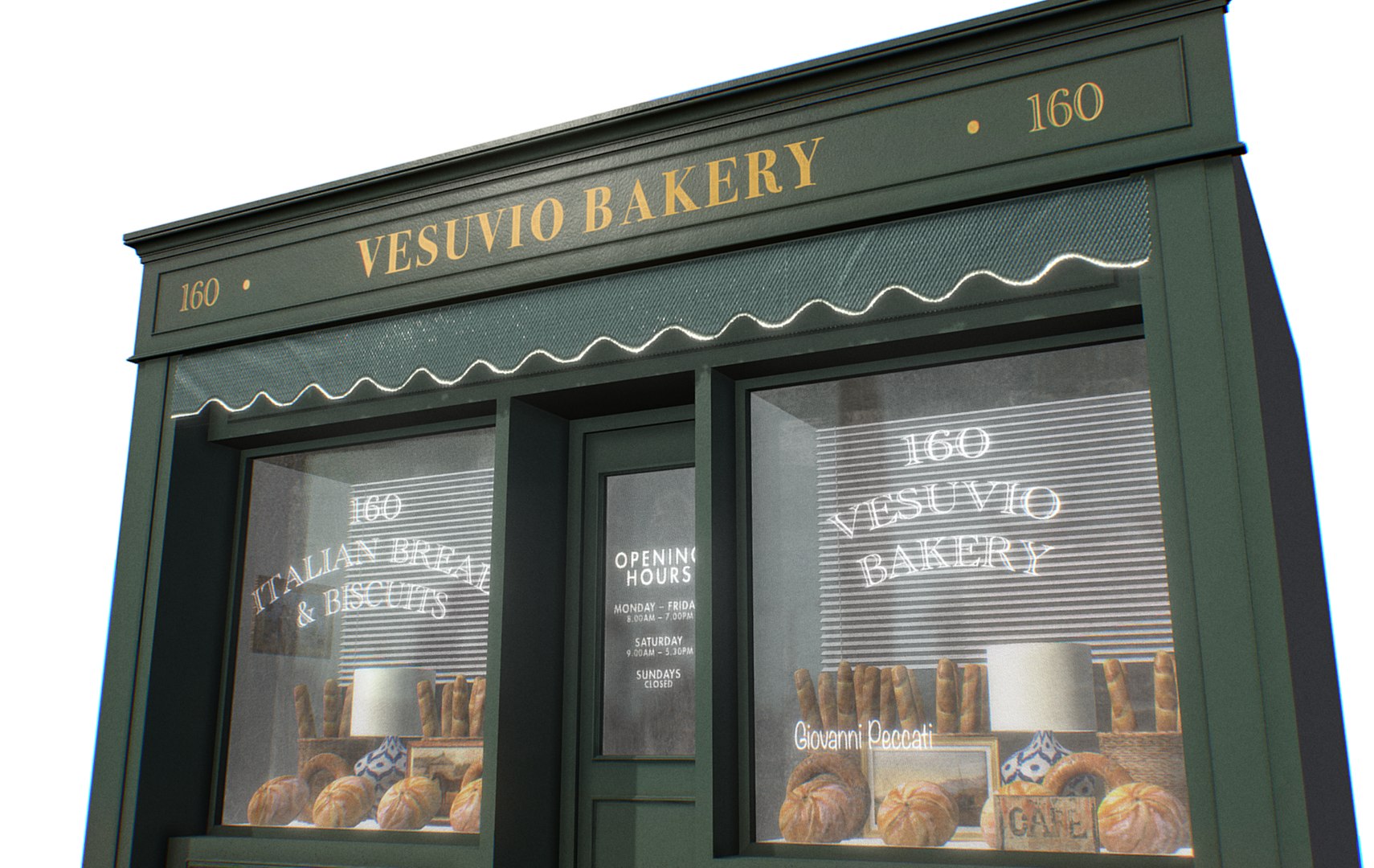 3D Realistic Storefront Facades Collection - TurboSquid 2167167