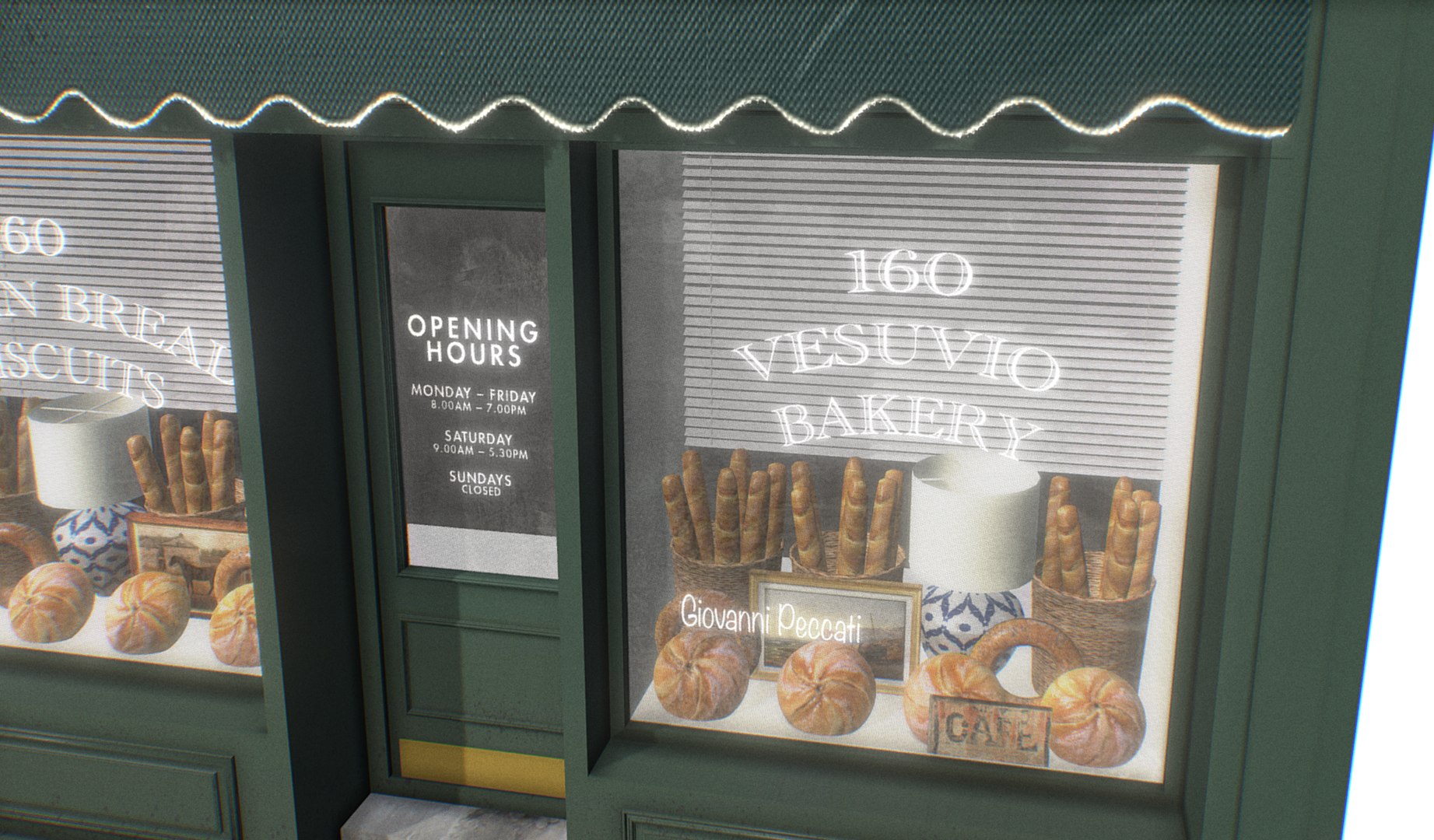 3D Realistic Storefront Facades Collection - TurboSquid 2167167