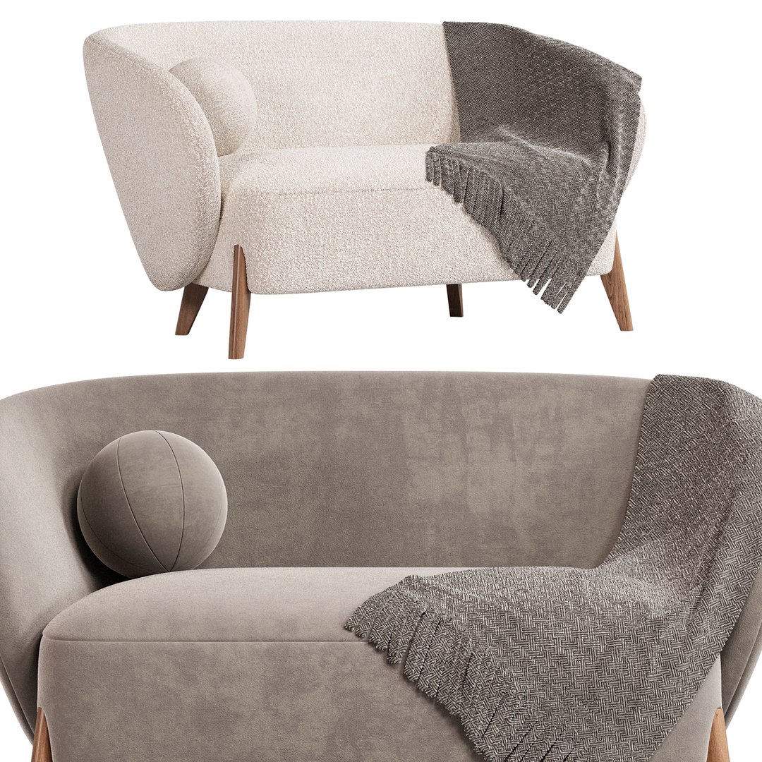 Tilar sofa 3D model - TurboSquid 2111434