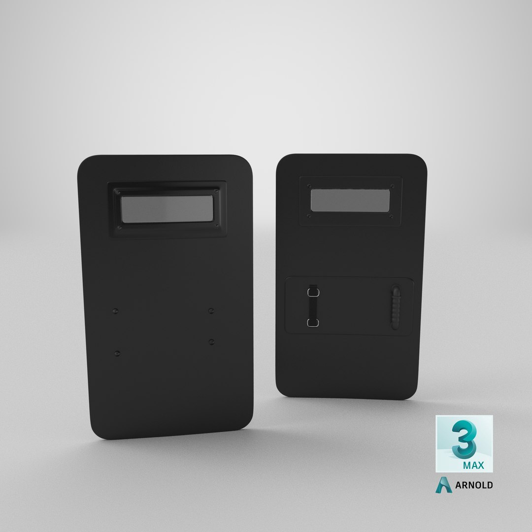 Tactical Shield 3D Model - TurboSquid 1962828