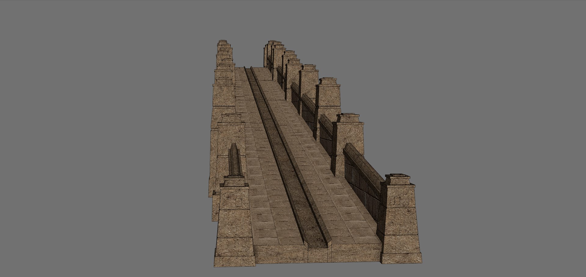 Free Ancient Stair Ramp 3D Model - TurboSquid 2247900