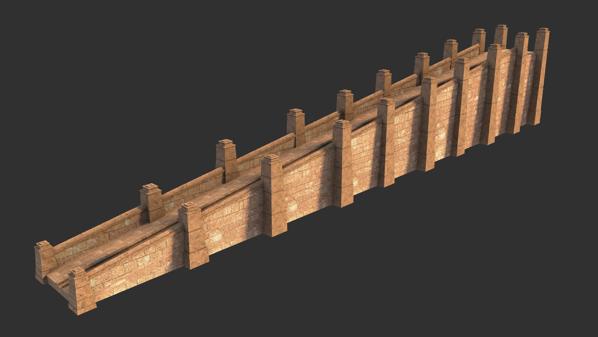 Free Ancient Stair Ramp 3D Model - TurboSquid 2247900