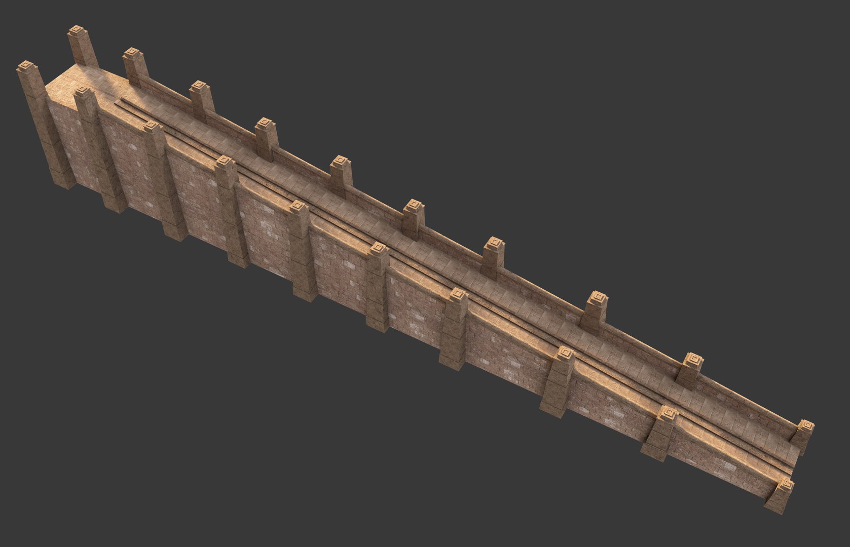 Free Ancient Stair Ramp 3D Model - TurboSquid 2247900