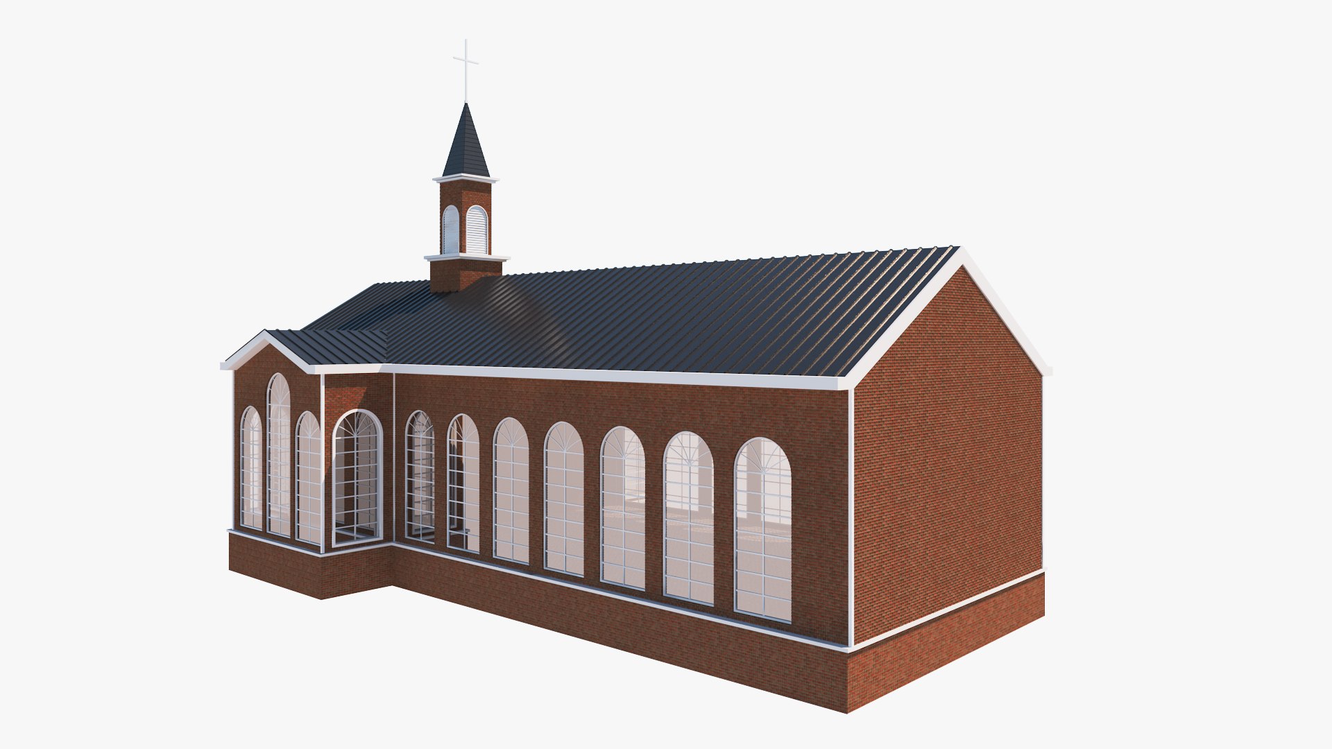 Church Chapel Building 3D - TurboSquid 1484165
