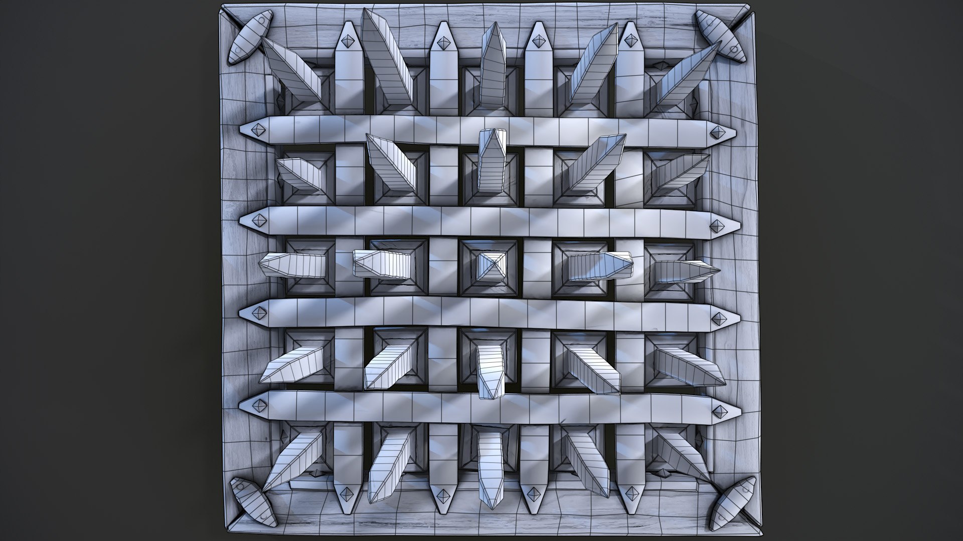 3D Spiked Trap - TurboSquid 1954379