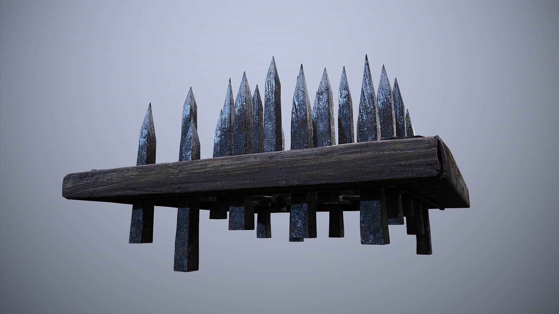 3D Spiked Trap - TurboSquid 1954379