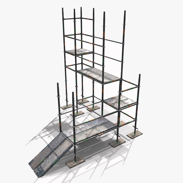 Modular Low poly Scaffolding 3D model - TurboSquid 1990606
