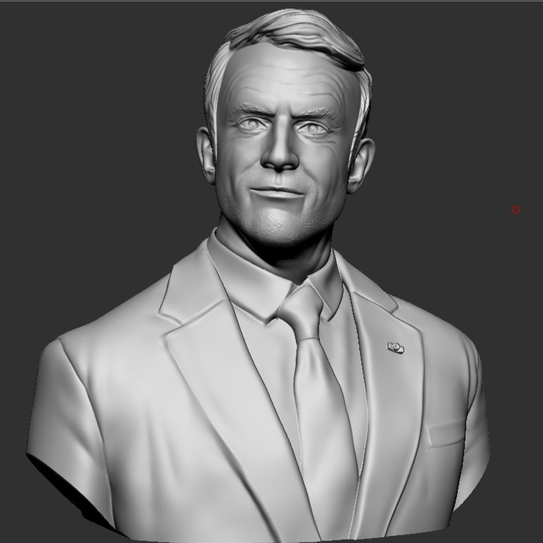 Emmanuel Macron 3D Model - TurboSquid 2377475
