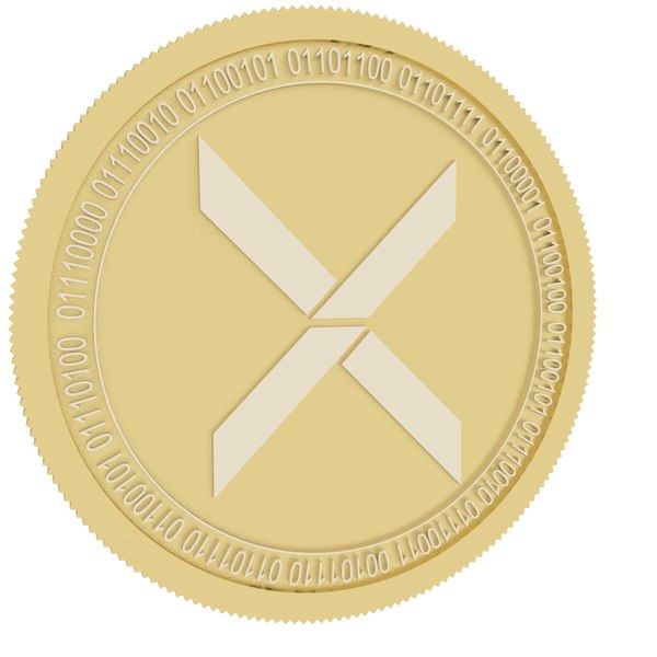 Xaurum gold coin 3D model - TurboSquid 1581945