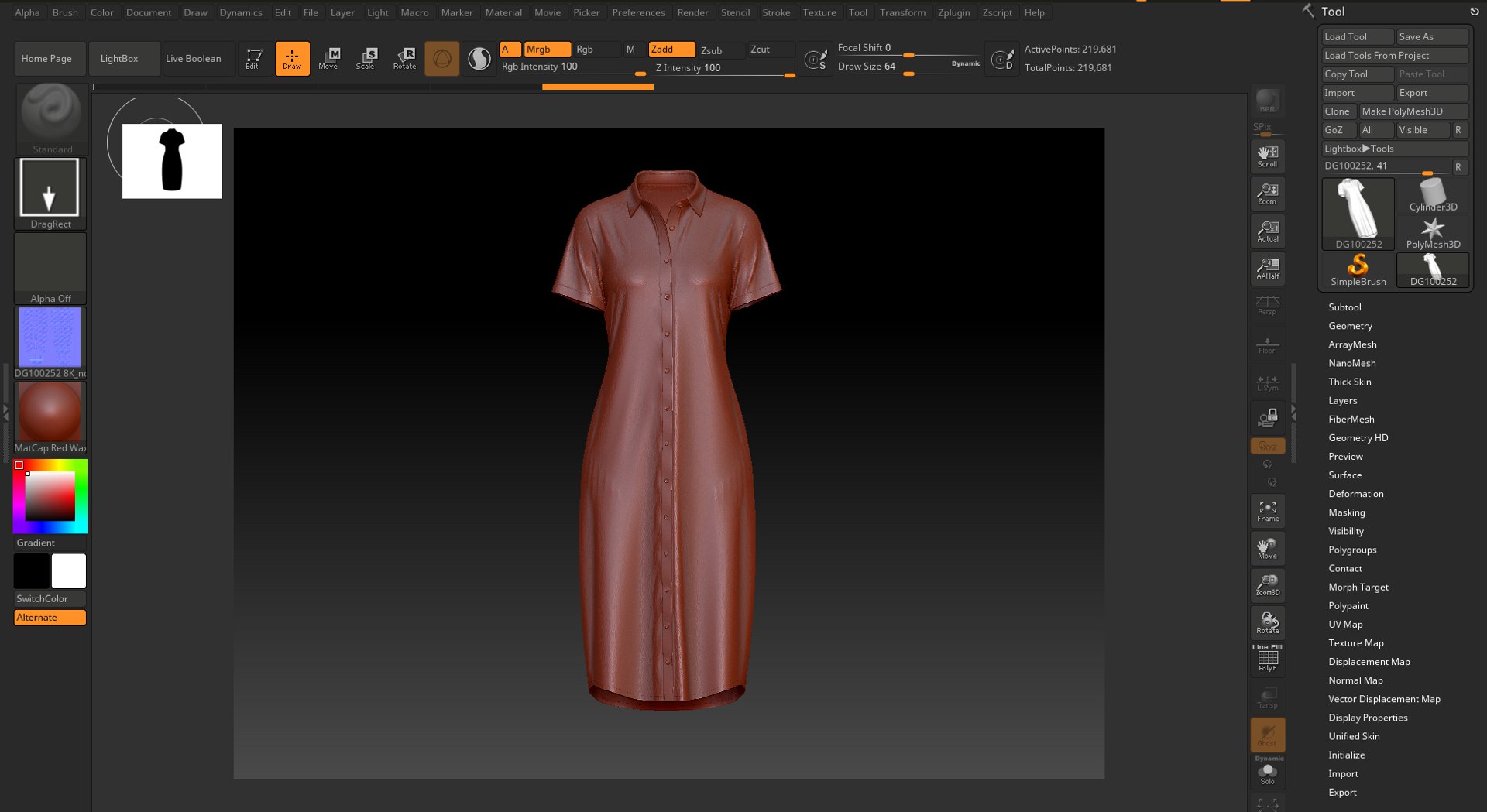 3D Women Trendy And Fashion Long Size Top Model - TurboSquid 2082232