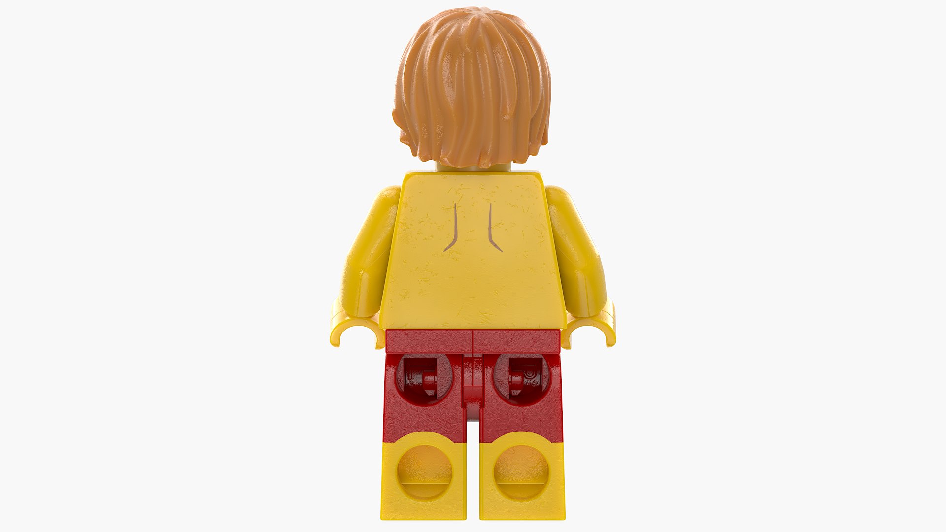 Lego Minifig Male Beach 3D Model - TurboSquid 2211785