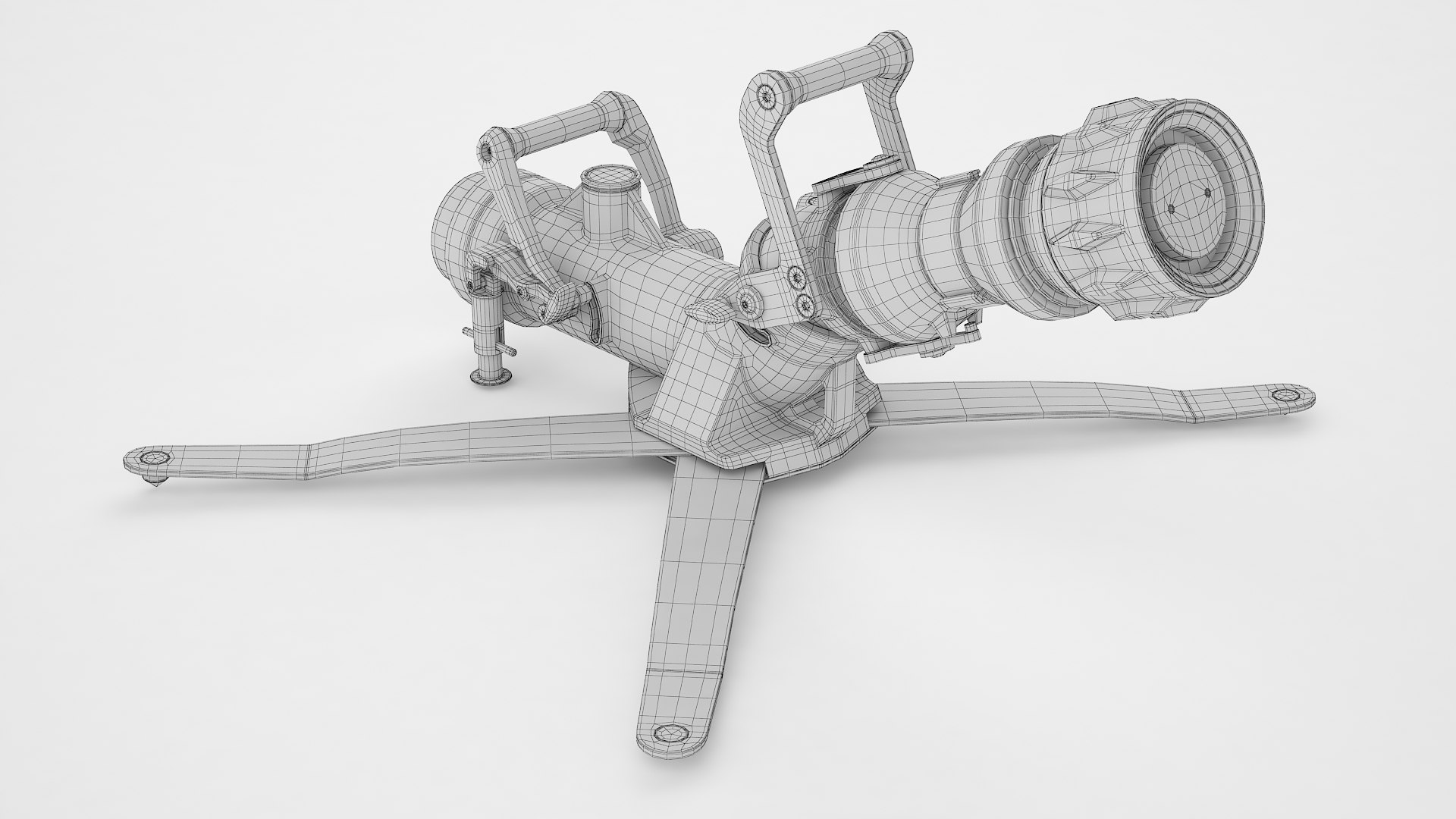 3D Fire Portable Monitor 01 Model - TurboSquid 2011284