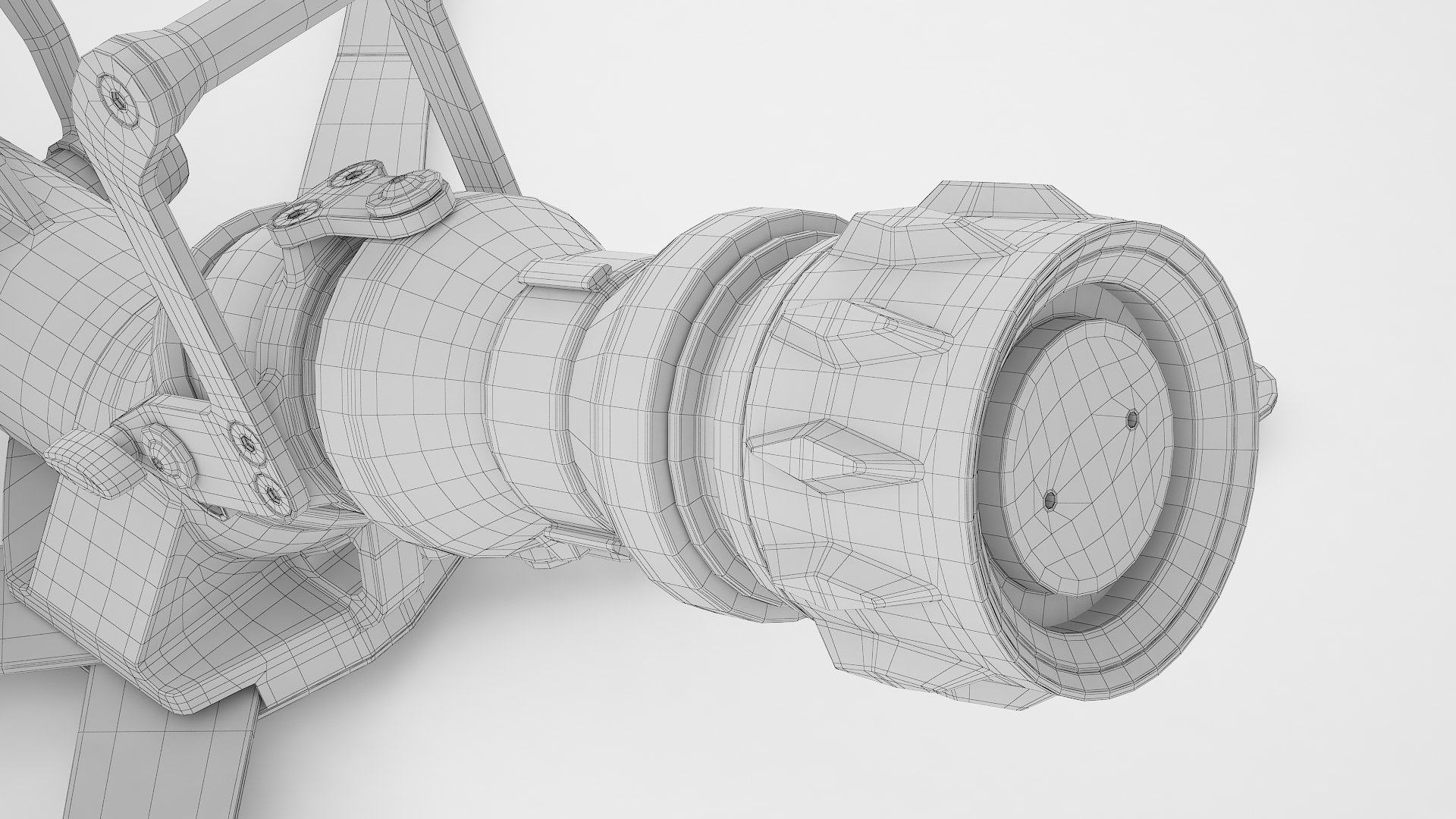 3D Fire Portable Monitor 01 Model - TurboSquid 2011284