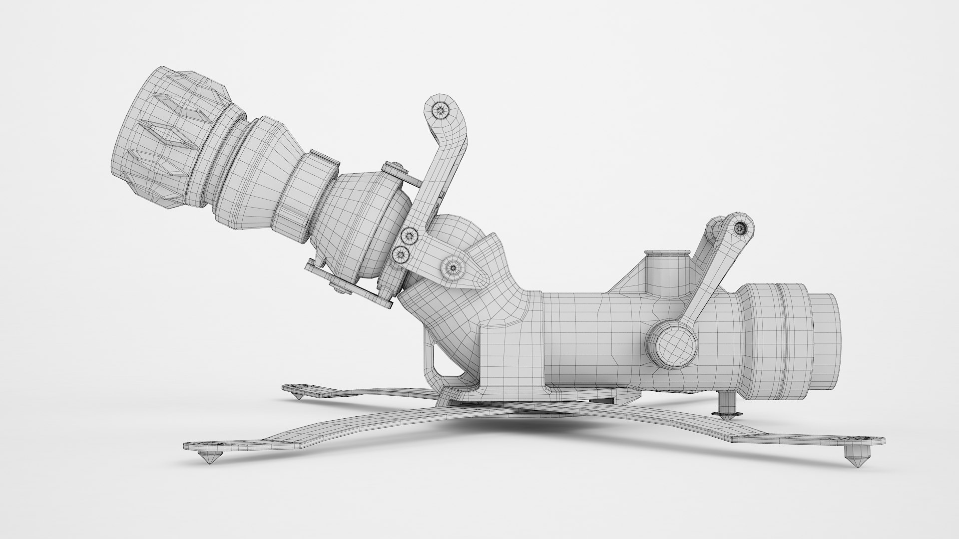 3D Fire Portable Monitor 01 Model - TurboSquid 2011284