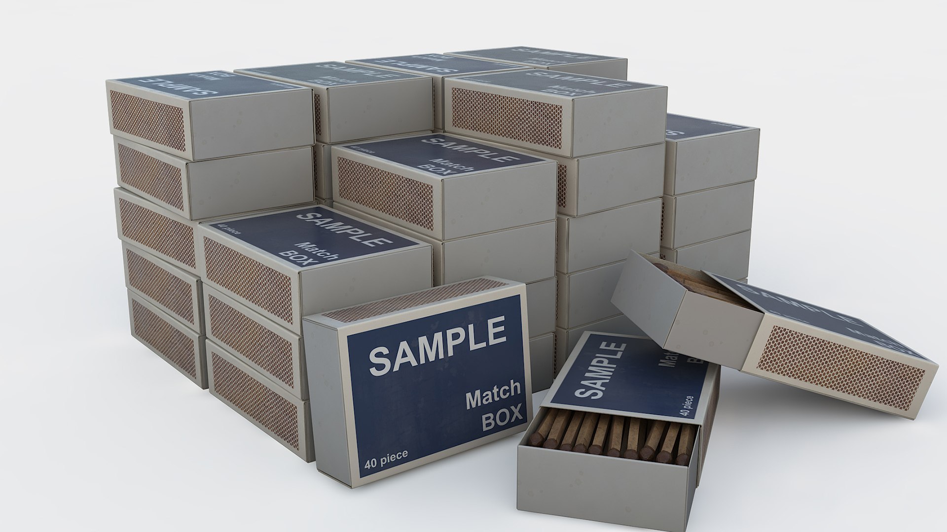 3D MATCHBOX - TurboSquid 2123286