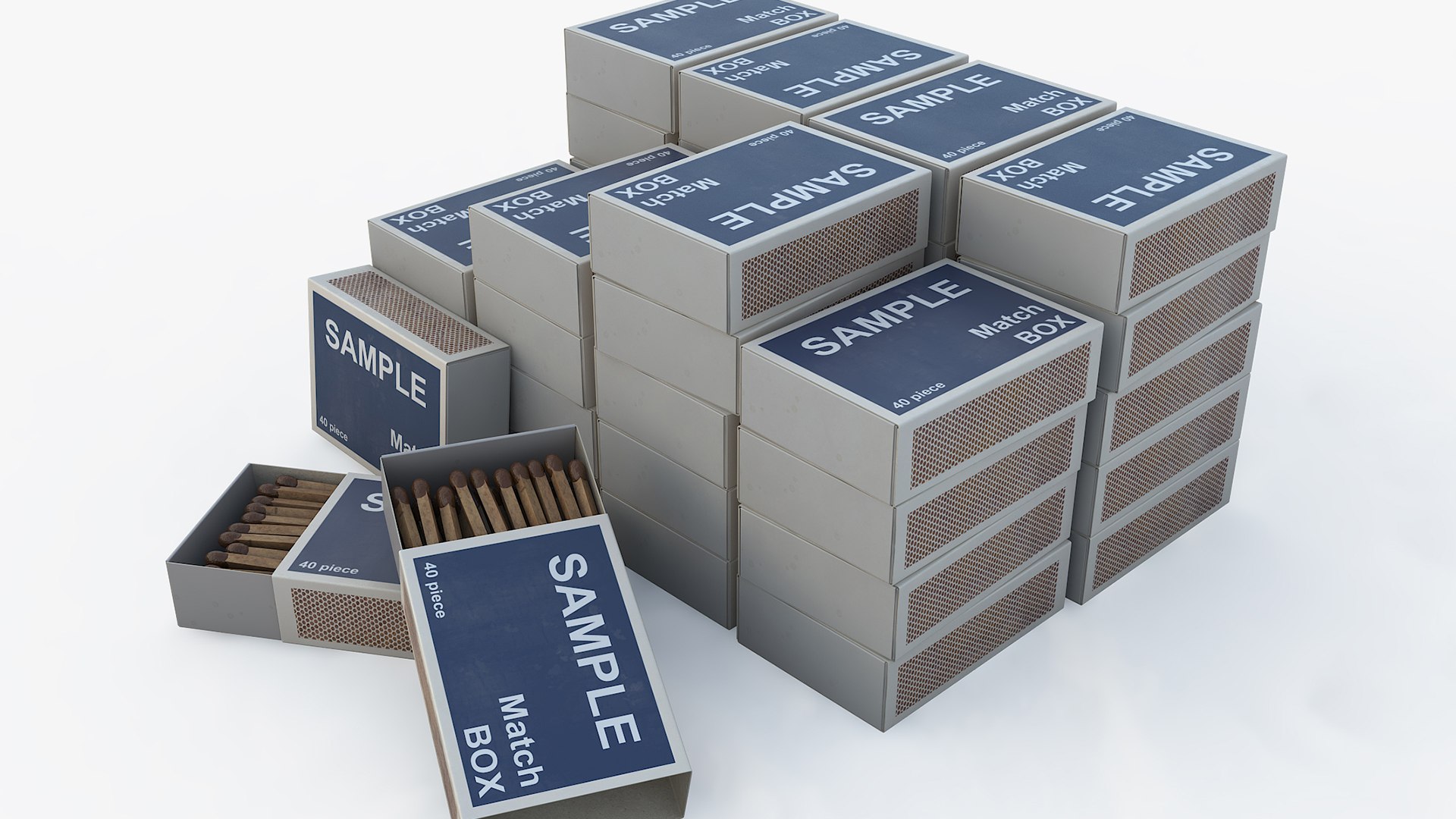 3D MATCHBOX - TurboSquid 2123286