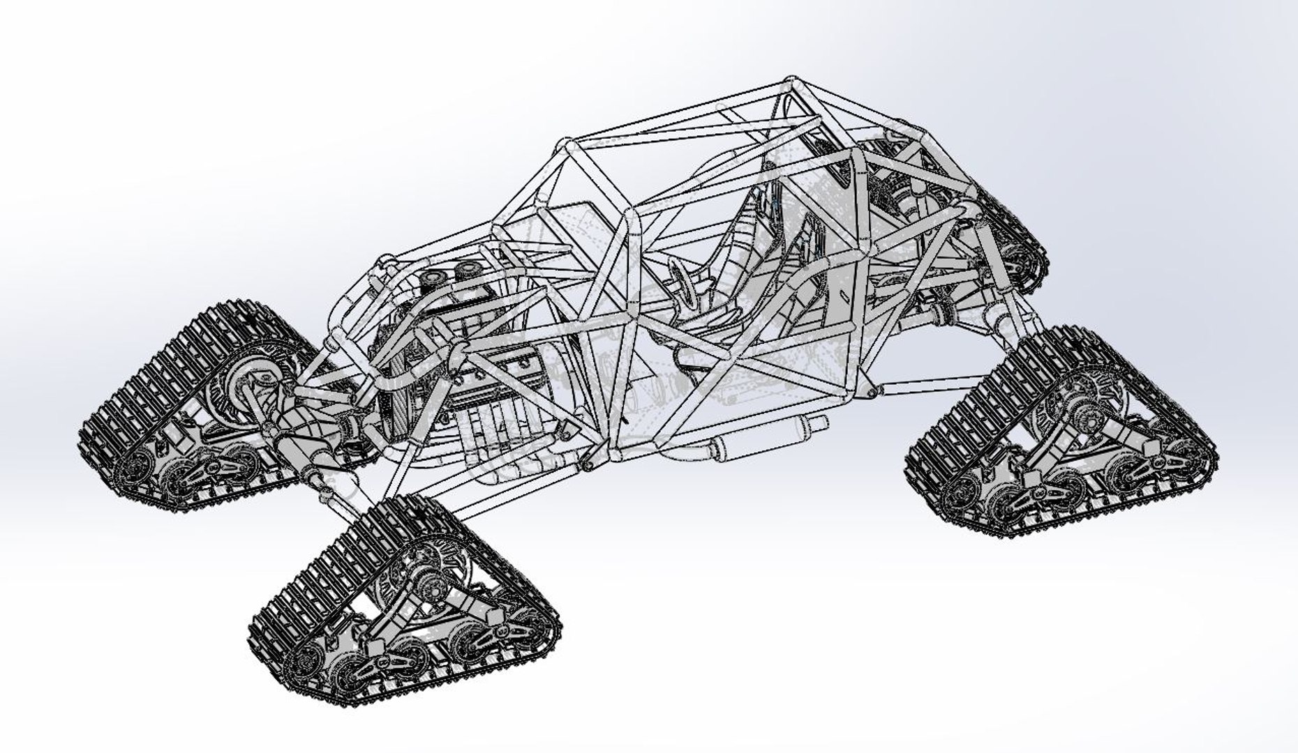 3D Model Buggy Tracked - TurboSquid 1633705