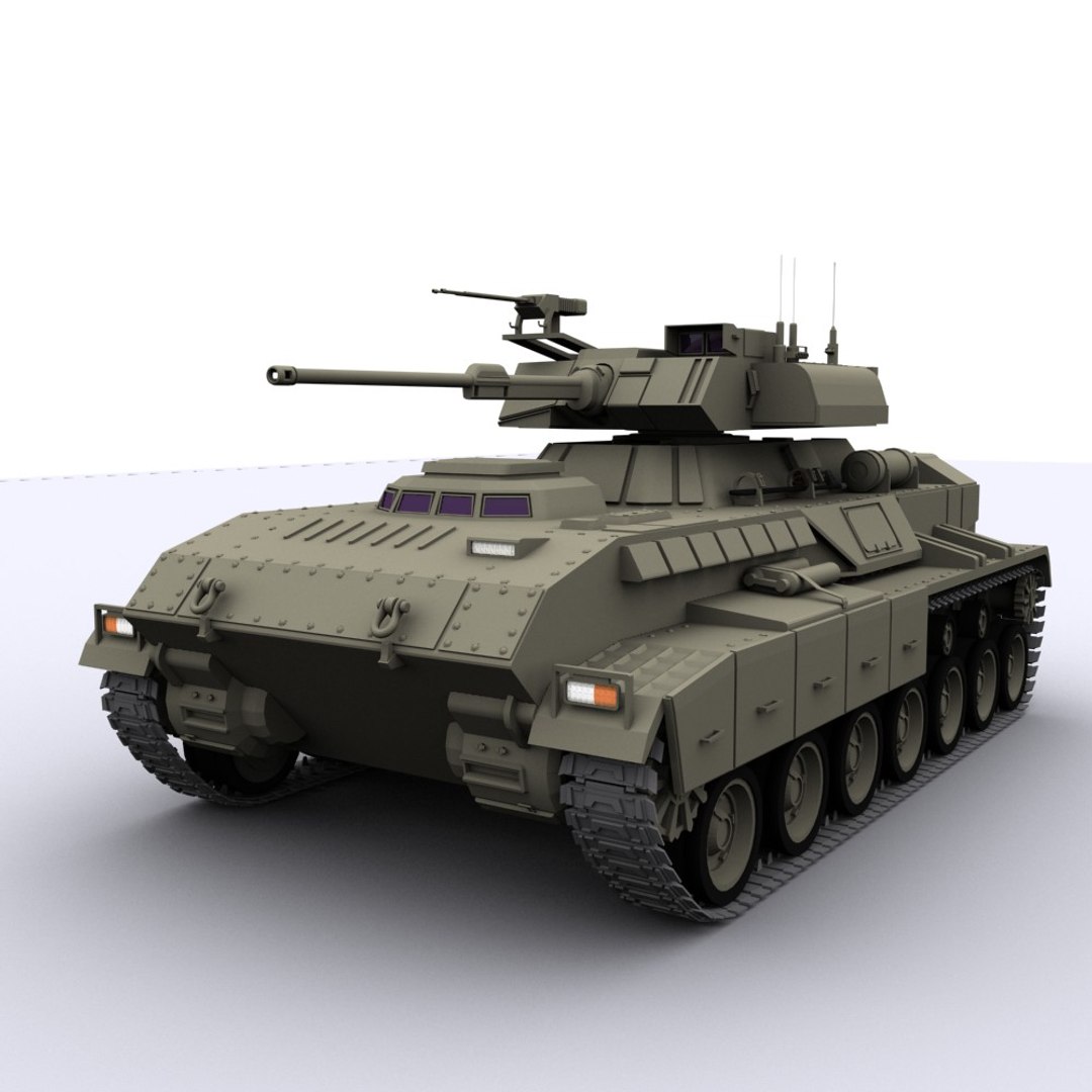 Tank Military War 3d Max