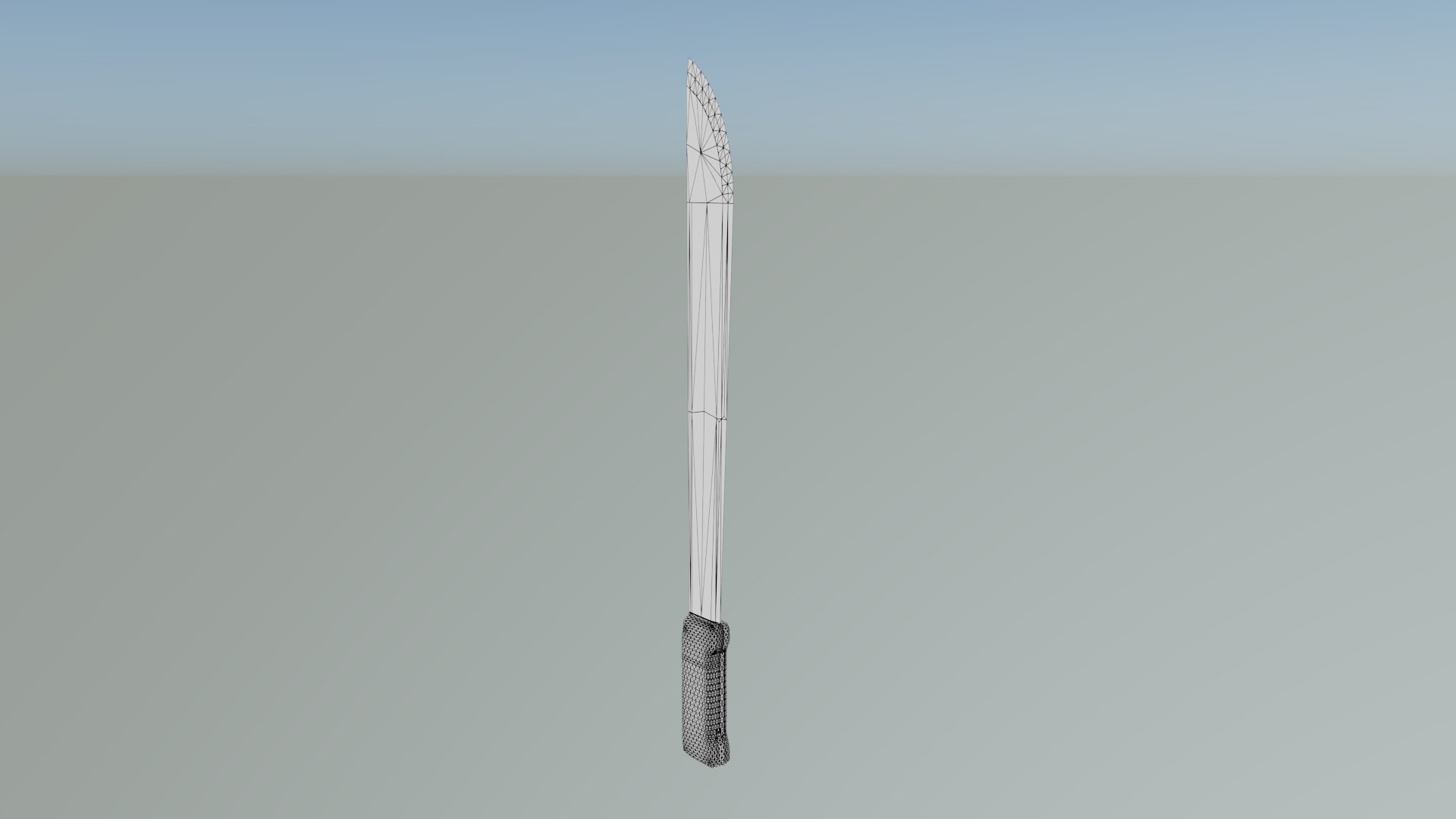Basic Machete 3D Model - TurboSquid 2204503