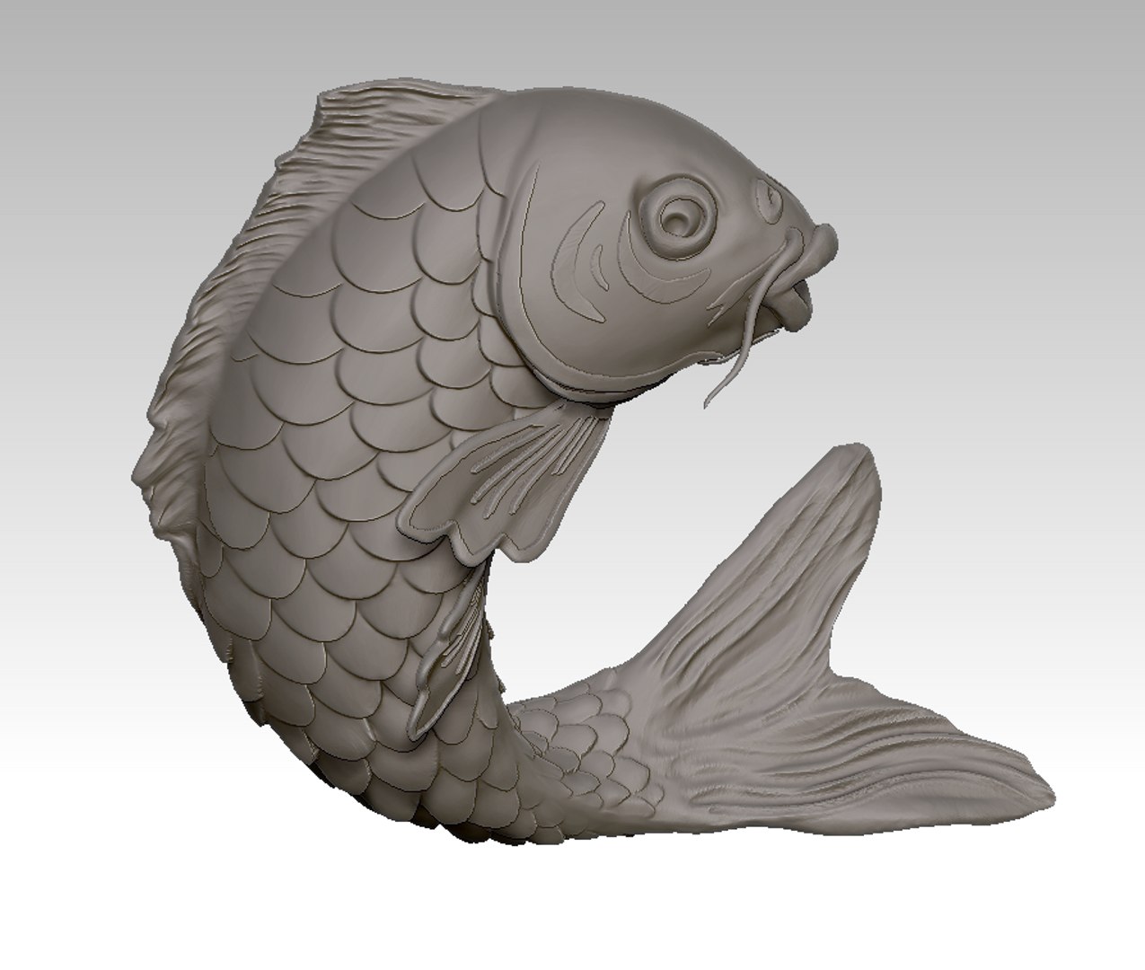 3D Jumping Fish - TurboSquid 1610444