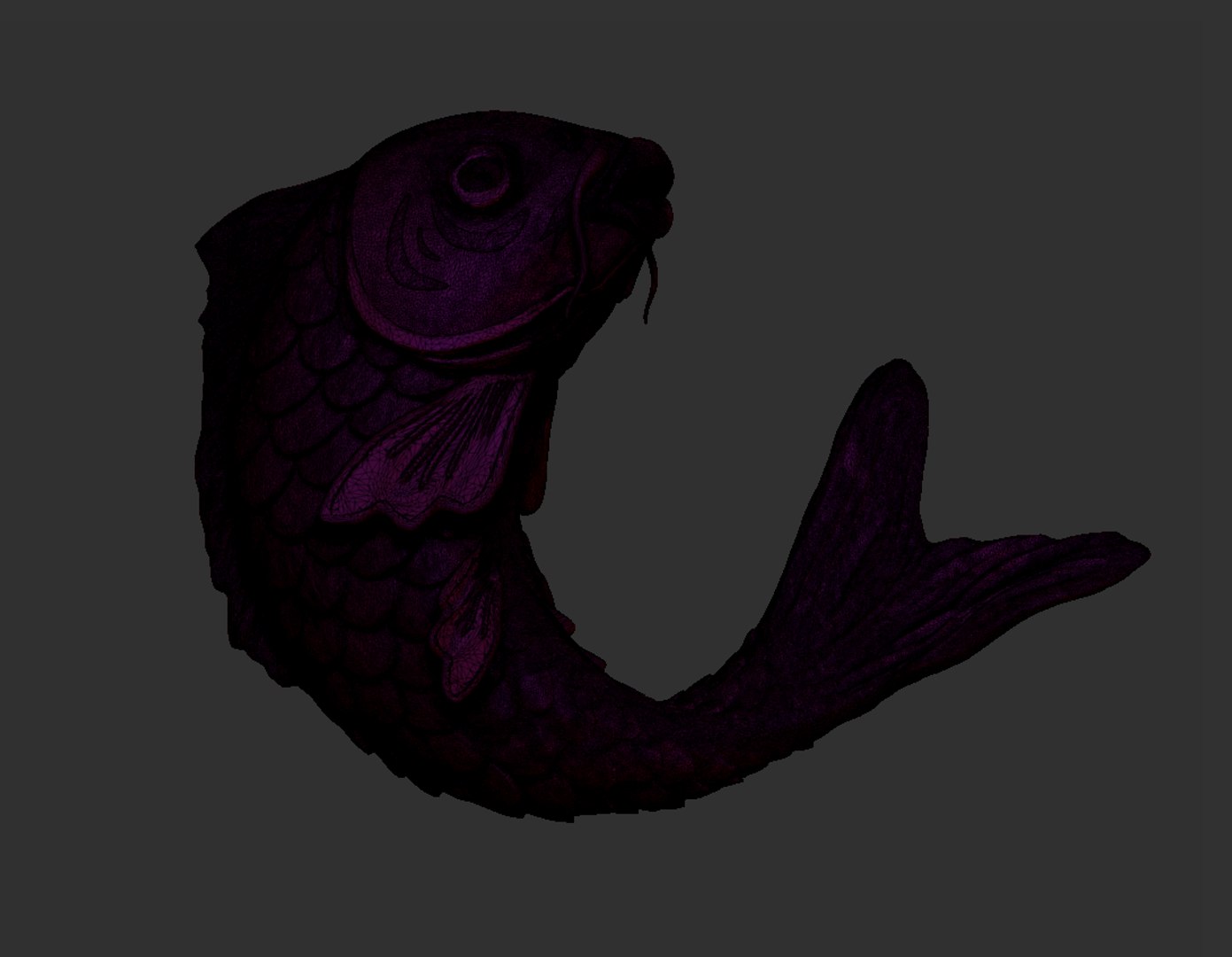 3D Jumping Fish - TurboSquid 1610444