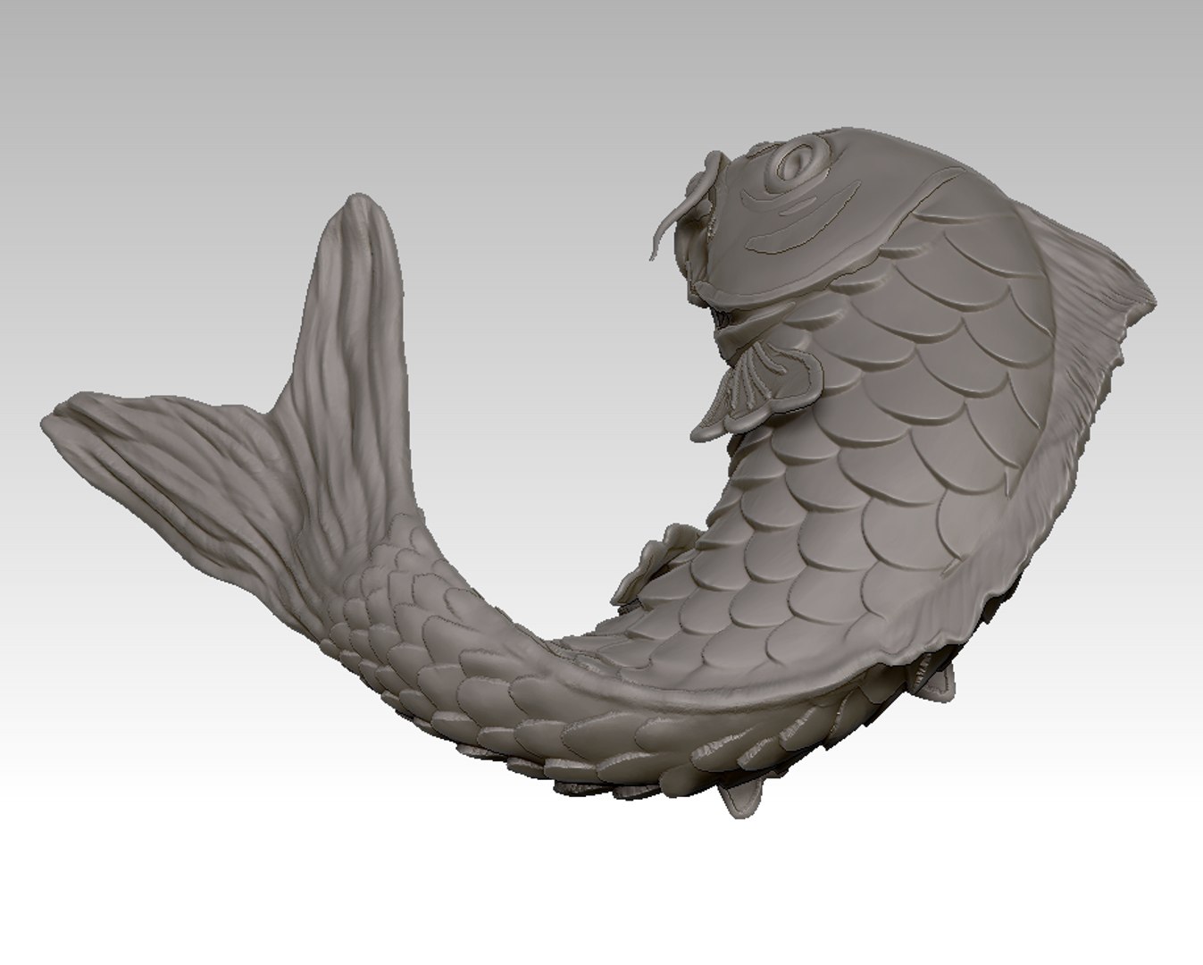 3D Jumping Fish - TurboSquid 1610444