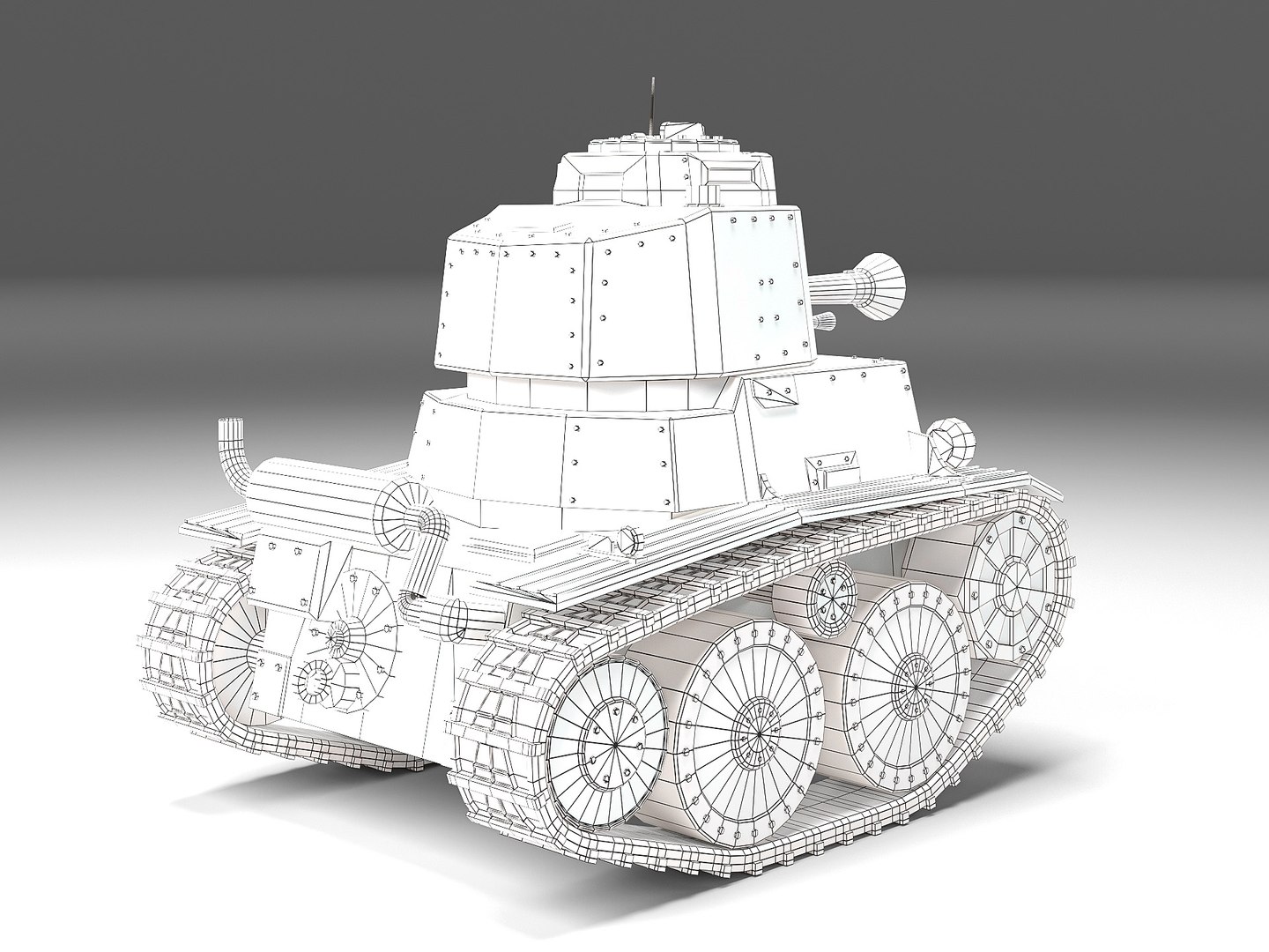 Meng German Light Panzer 38T 3D Model - TurboSquid 2112035