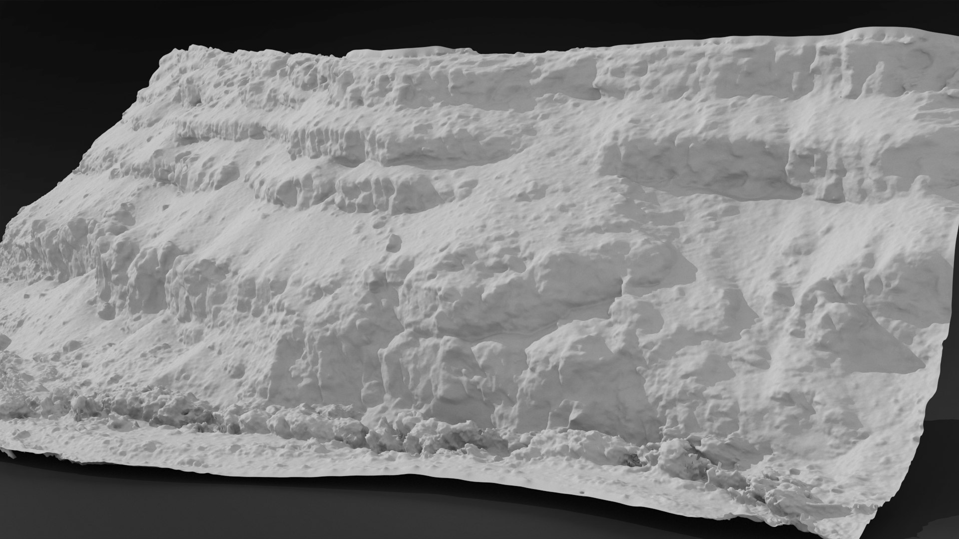 3D Rock Scanned - TurboSquid 1505310