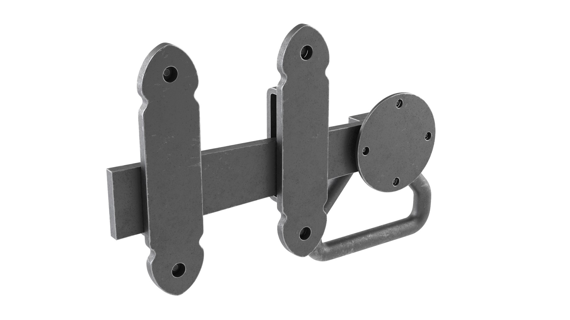 Door Latch 3D Model - TurboSquid 2344116