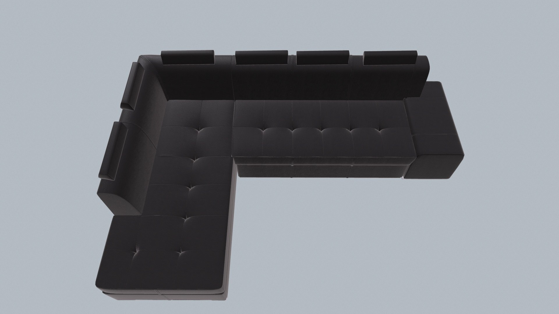 3D Model L Shaped Sofa Set - TurboSquid 2075811