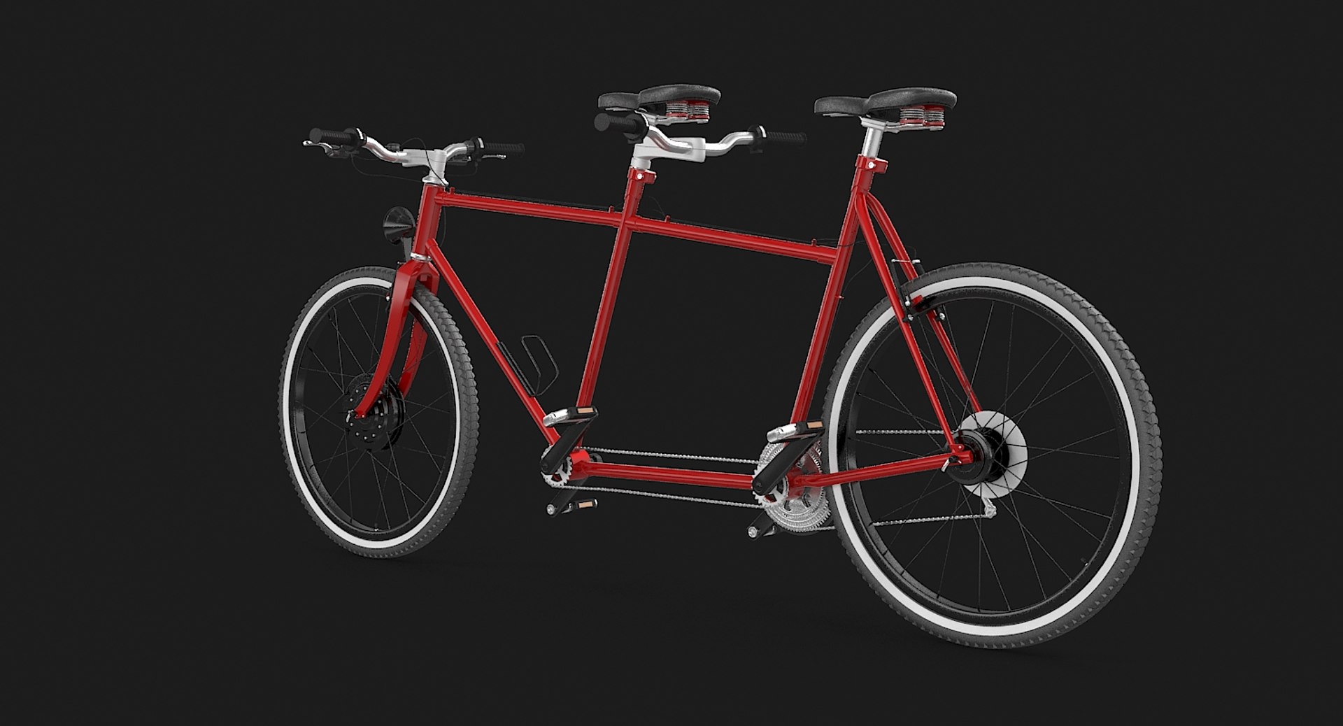 3d bicycle cycle tandem
