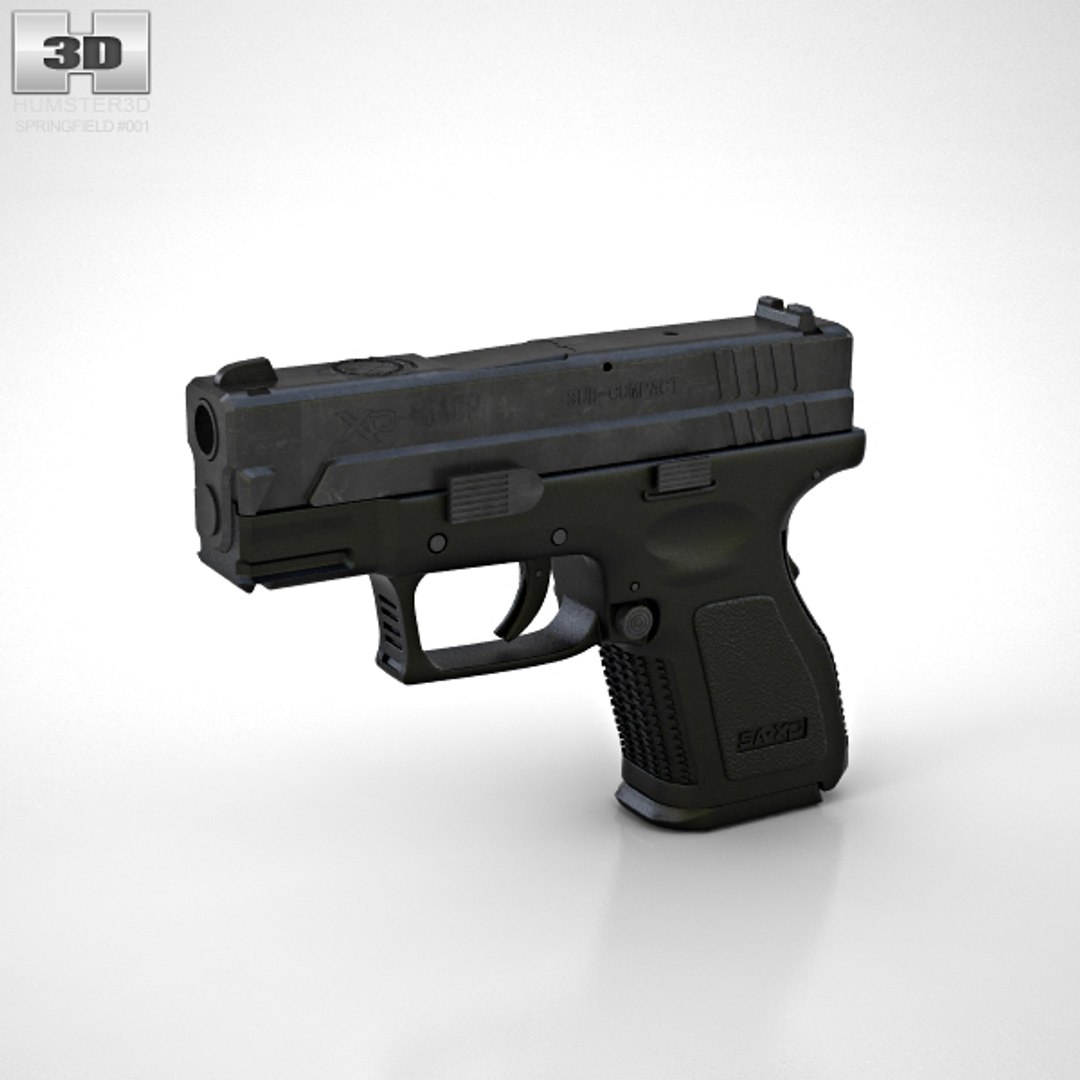 3D Model Hs2000 Springfield Armory | 1147300 | TurboSquid