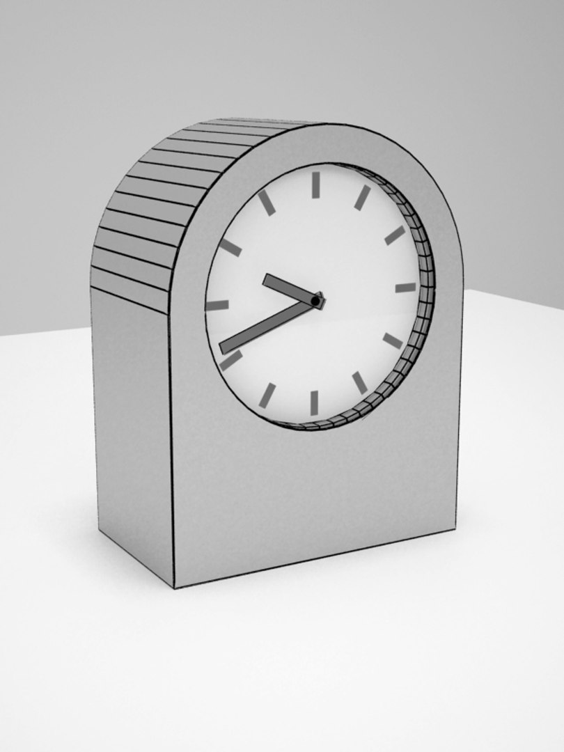 Clock 3d Model