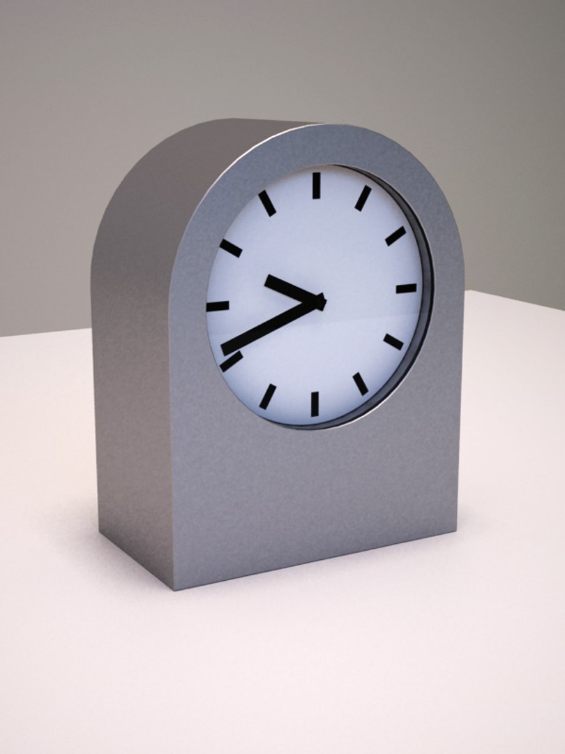 Clock 3d Model