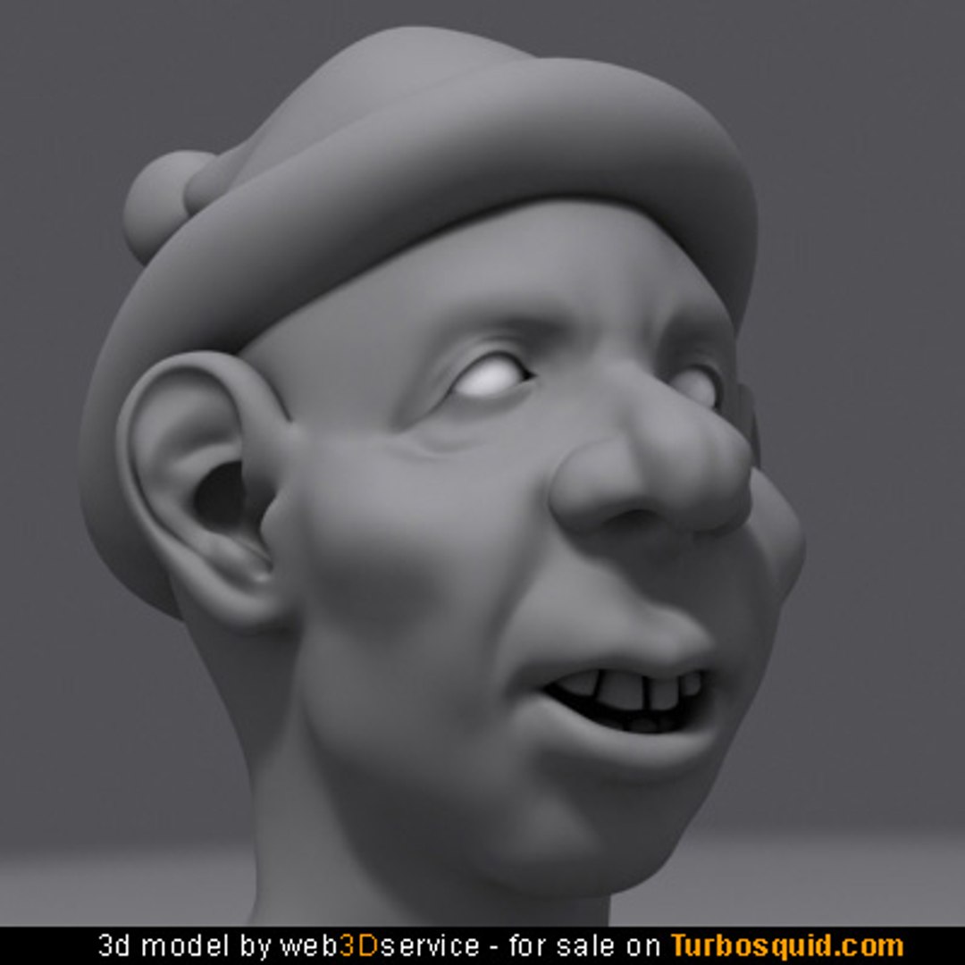 Gnome Head 3d Model
