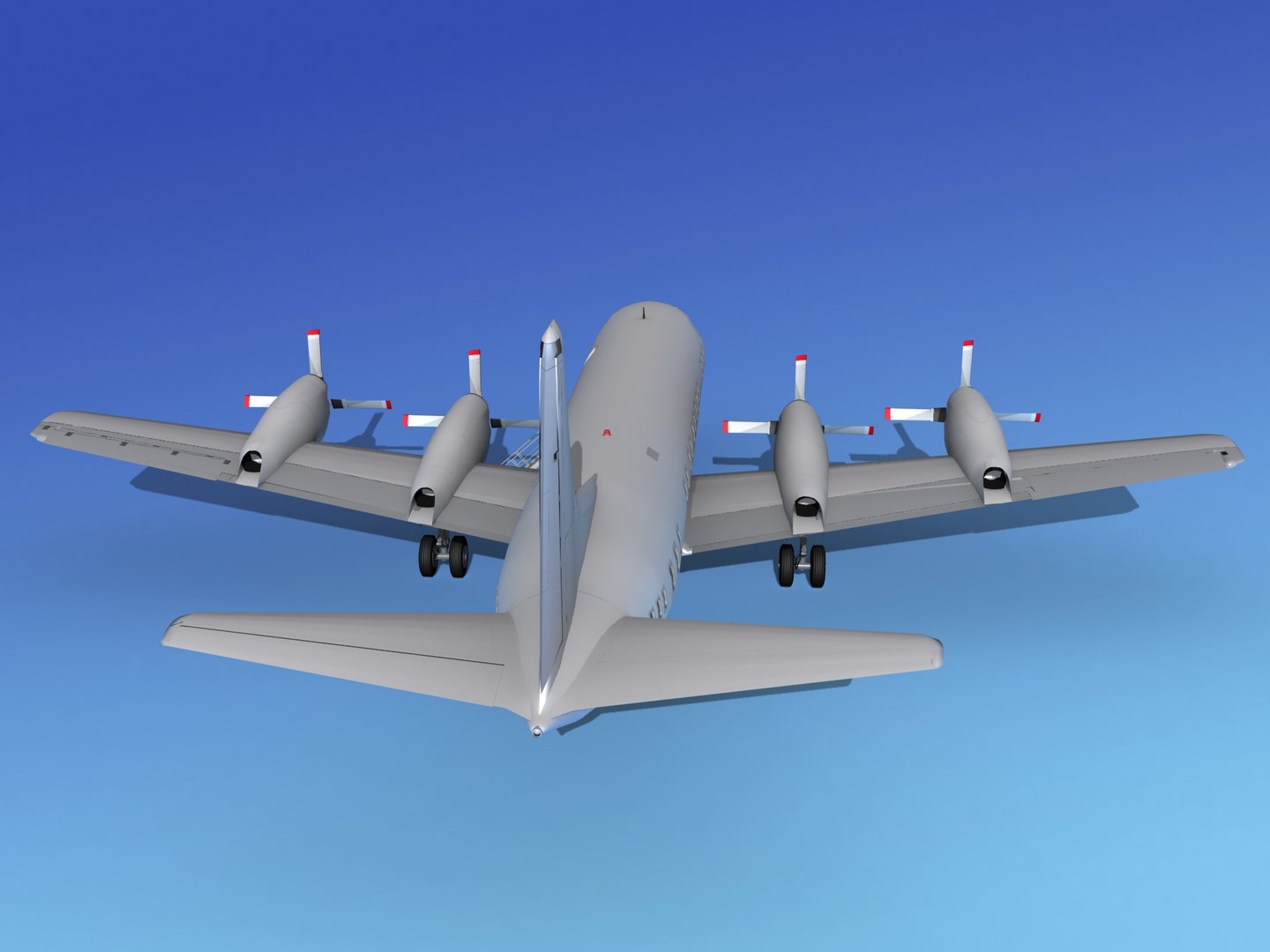 propellers electra lockheed 3d max