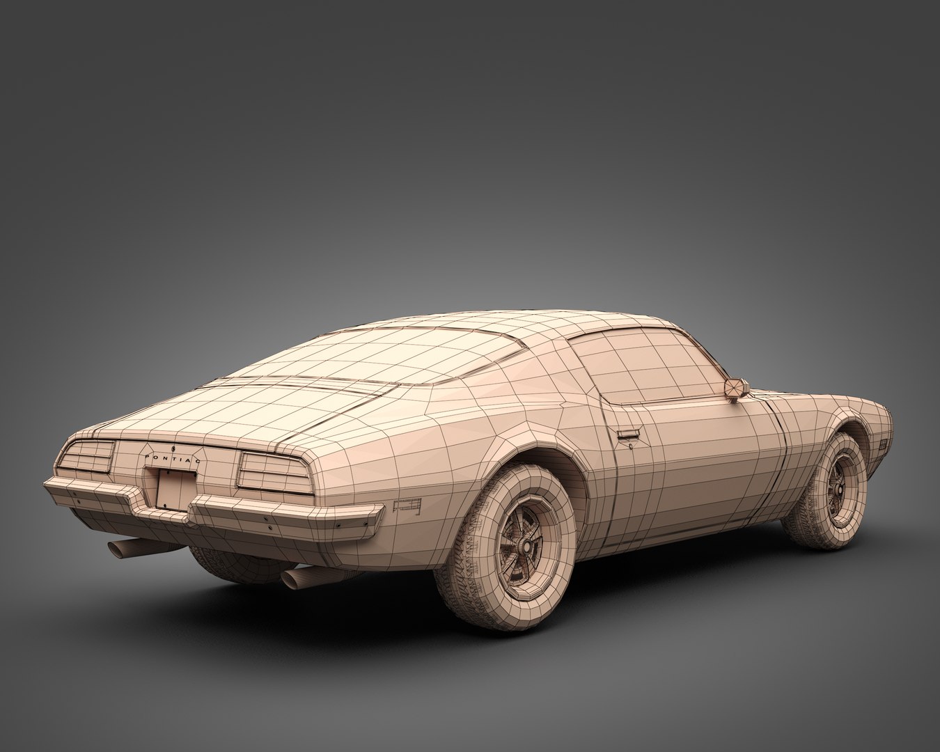 3D 1970 Pontiac Firebird - TurboSquid 1741103
