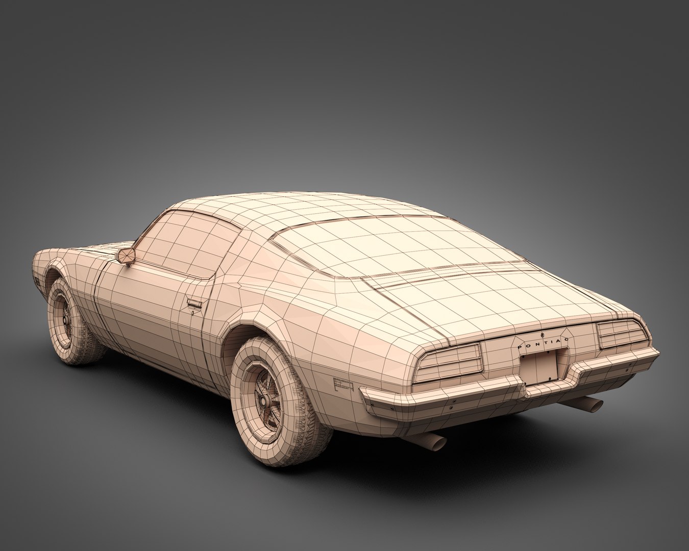 3D 1970 Pontiac Firebird - TurboSquid 1741103