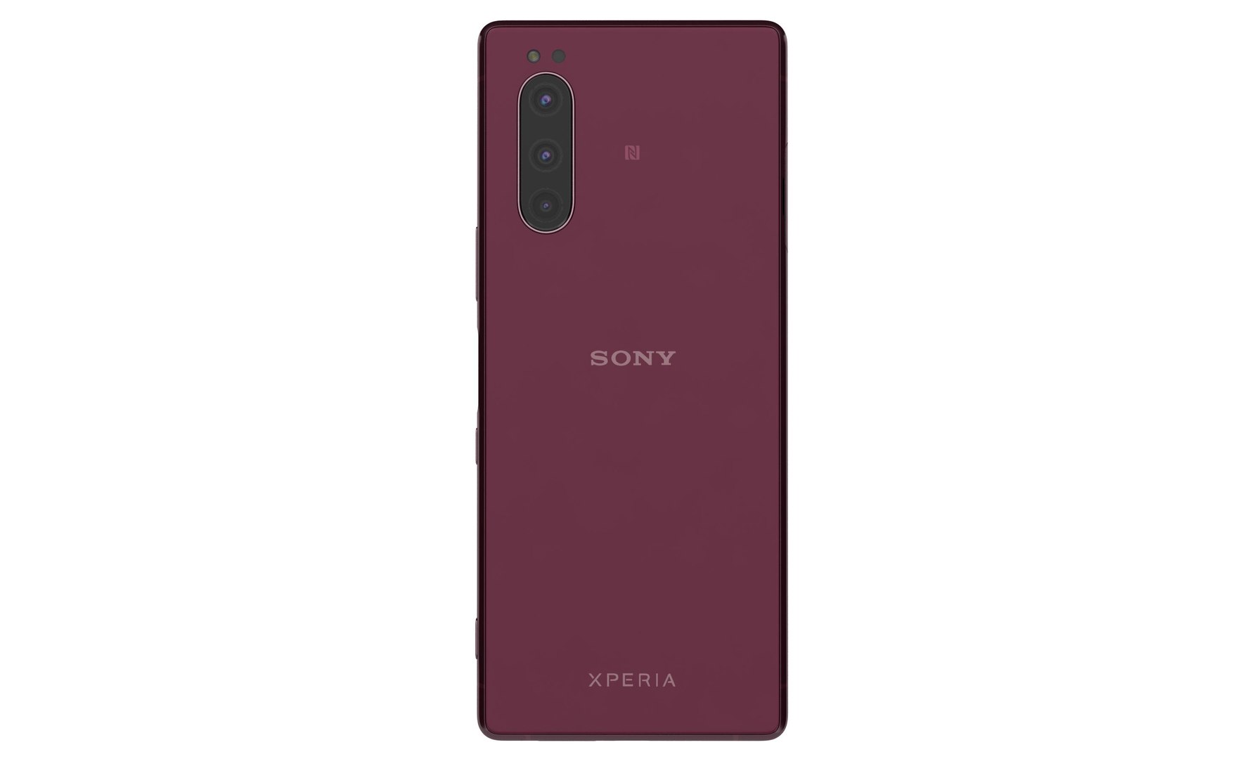 3D Sony Xperia 5 Red Model - TurboSquid 1601084